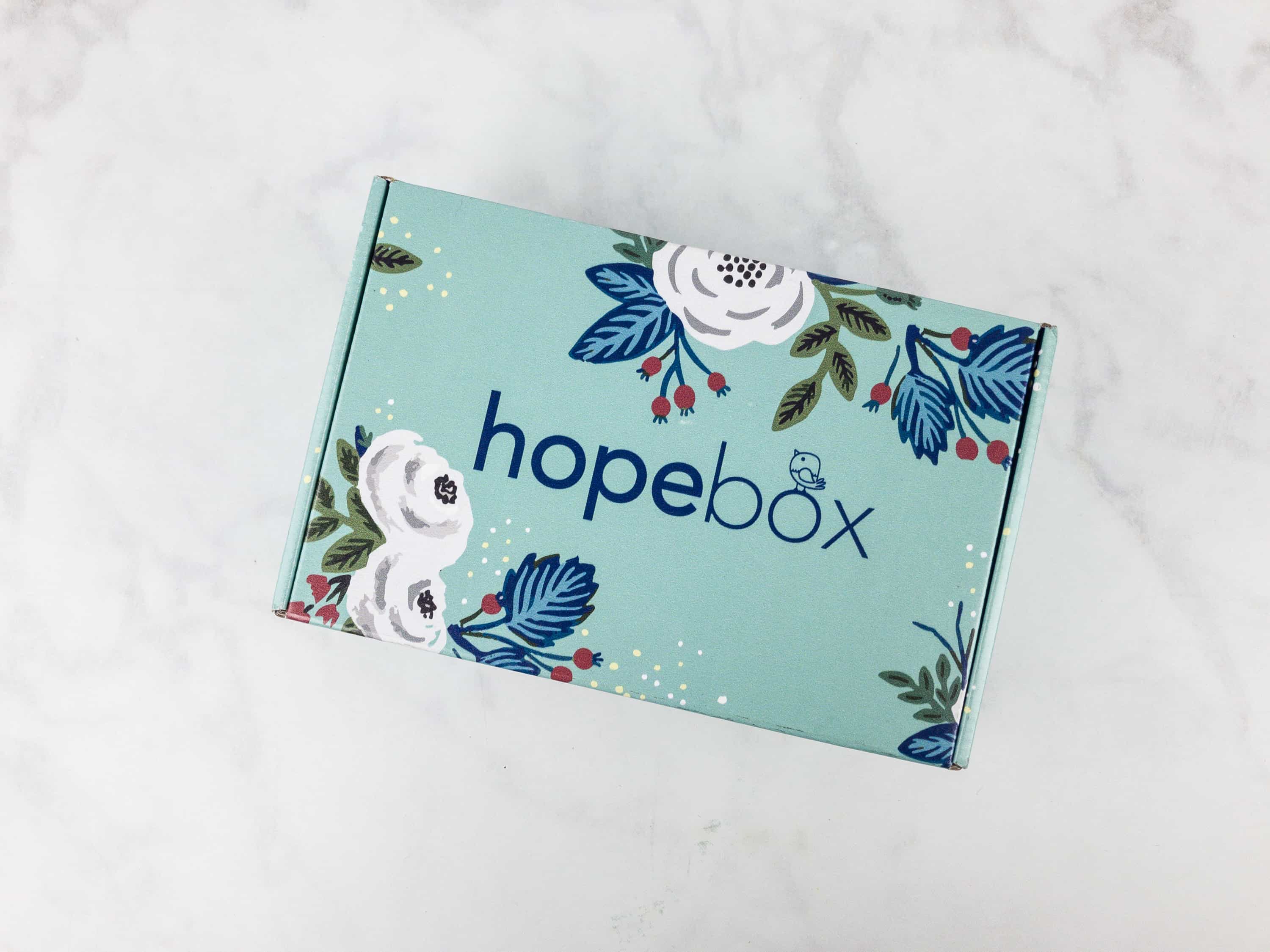 Hopebox October 2017 Subscription Box Review - Hello Subscription