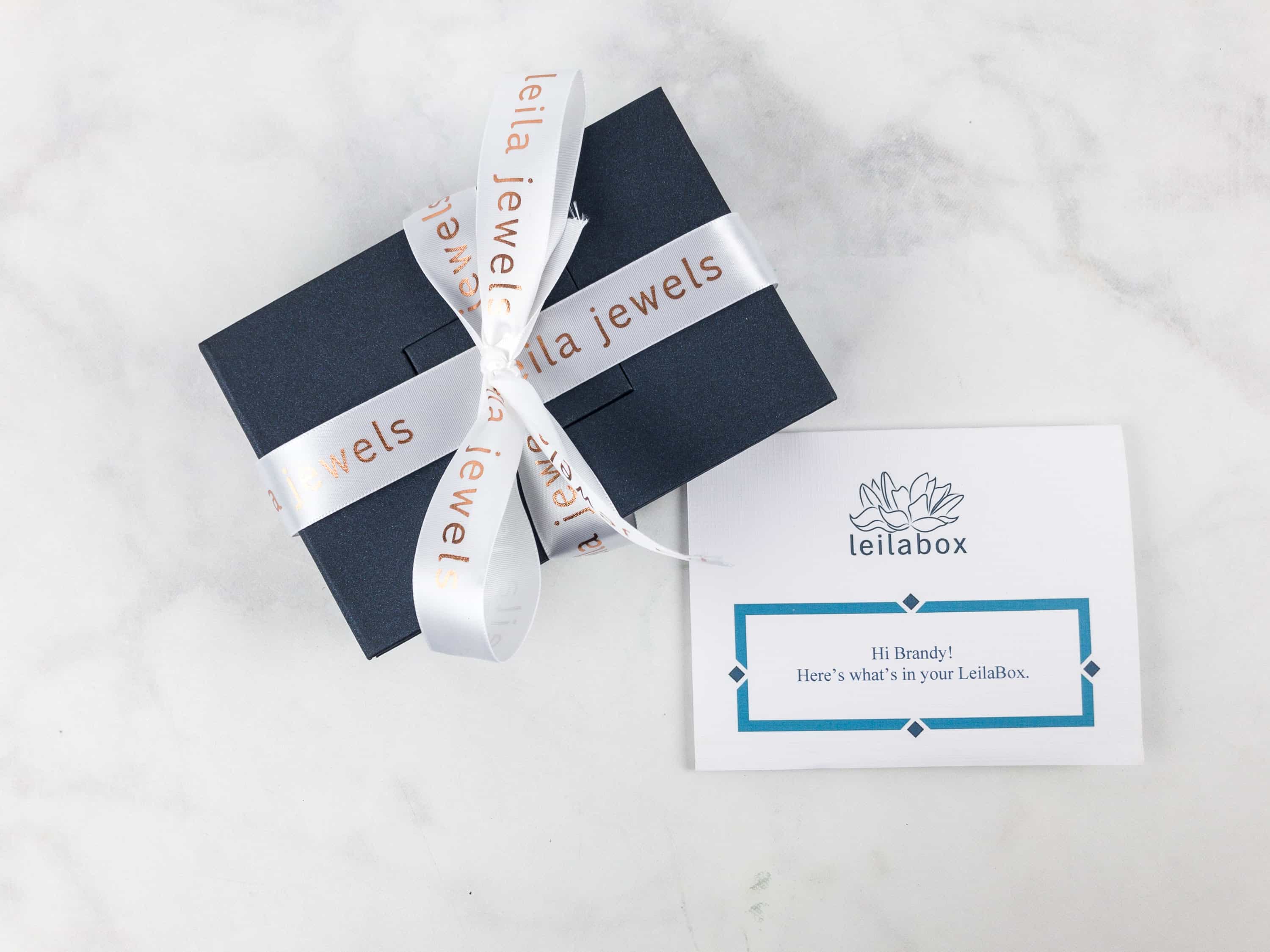 LeilaBox October 2017 Subscription Box Review + Coupon - Hello Subscription