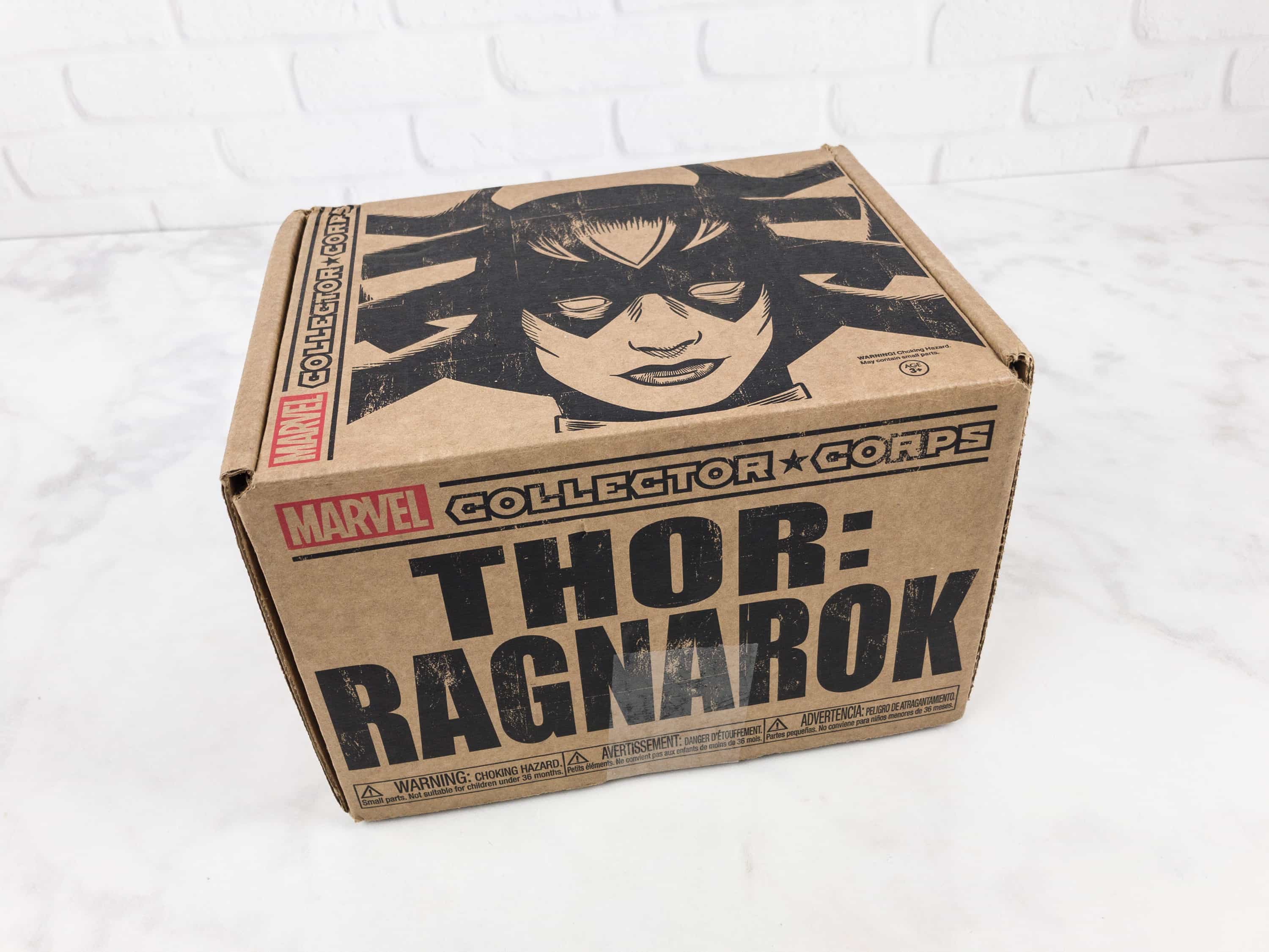 Marvel Collector Corps October 2017 Subscription Box Review - Thor ...