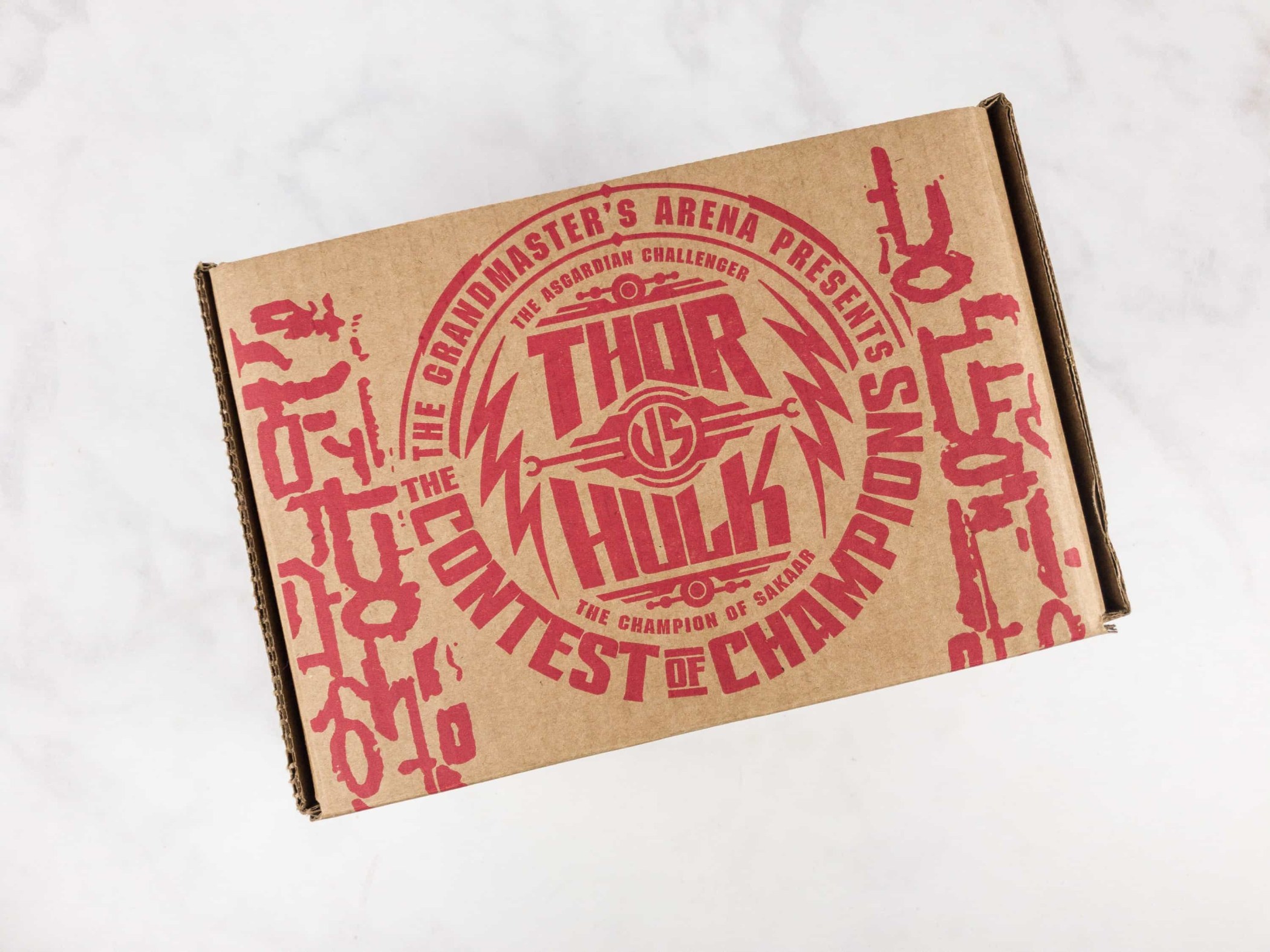 Marvel Collector Corps October 2017 Subscription Box Review - Thor ...