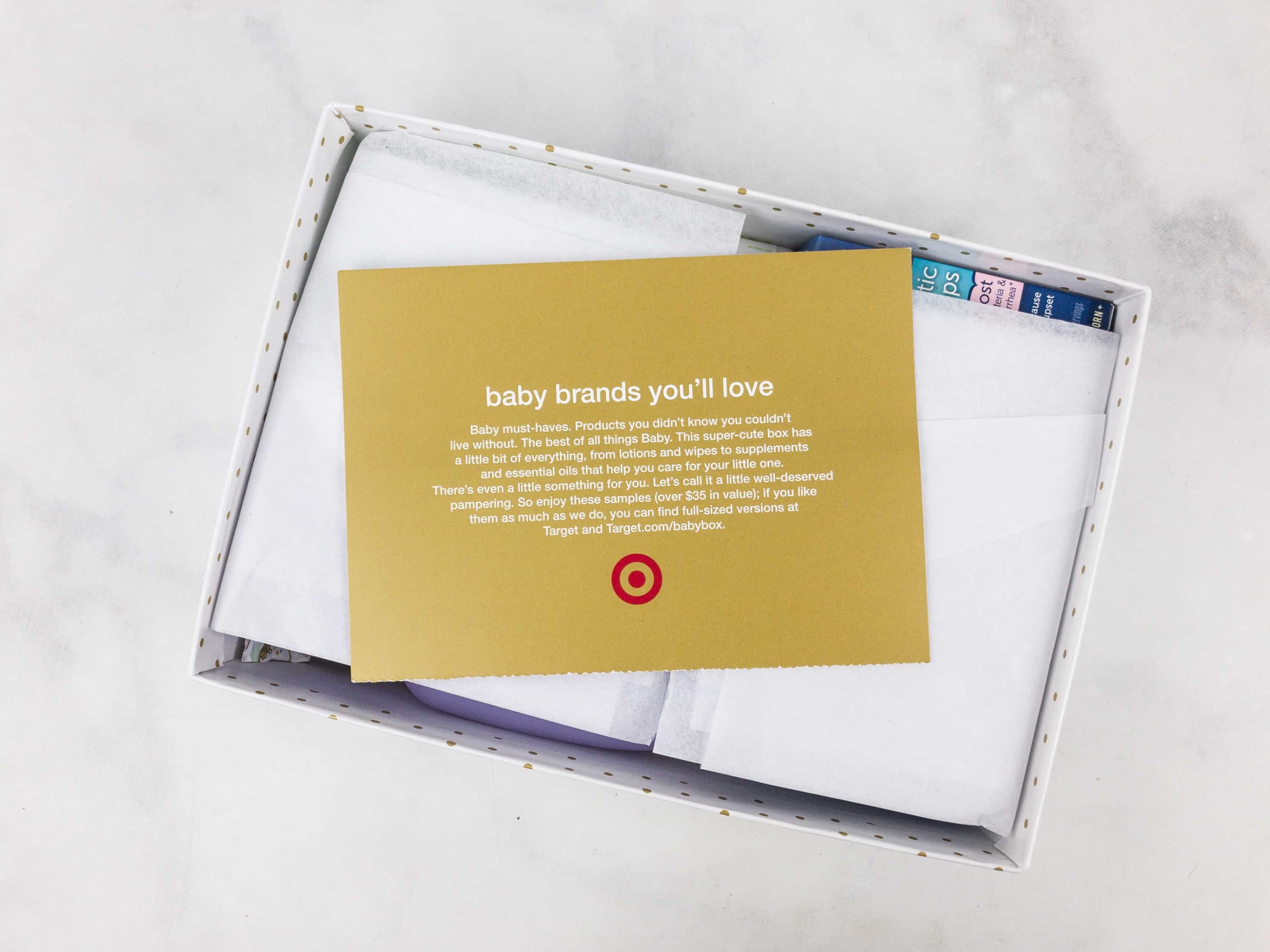 Target Baby Box Review - October 2017 - Hello Subscription