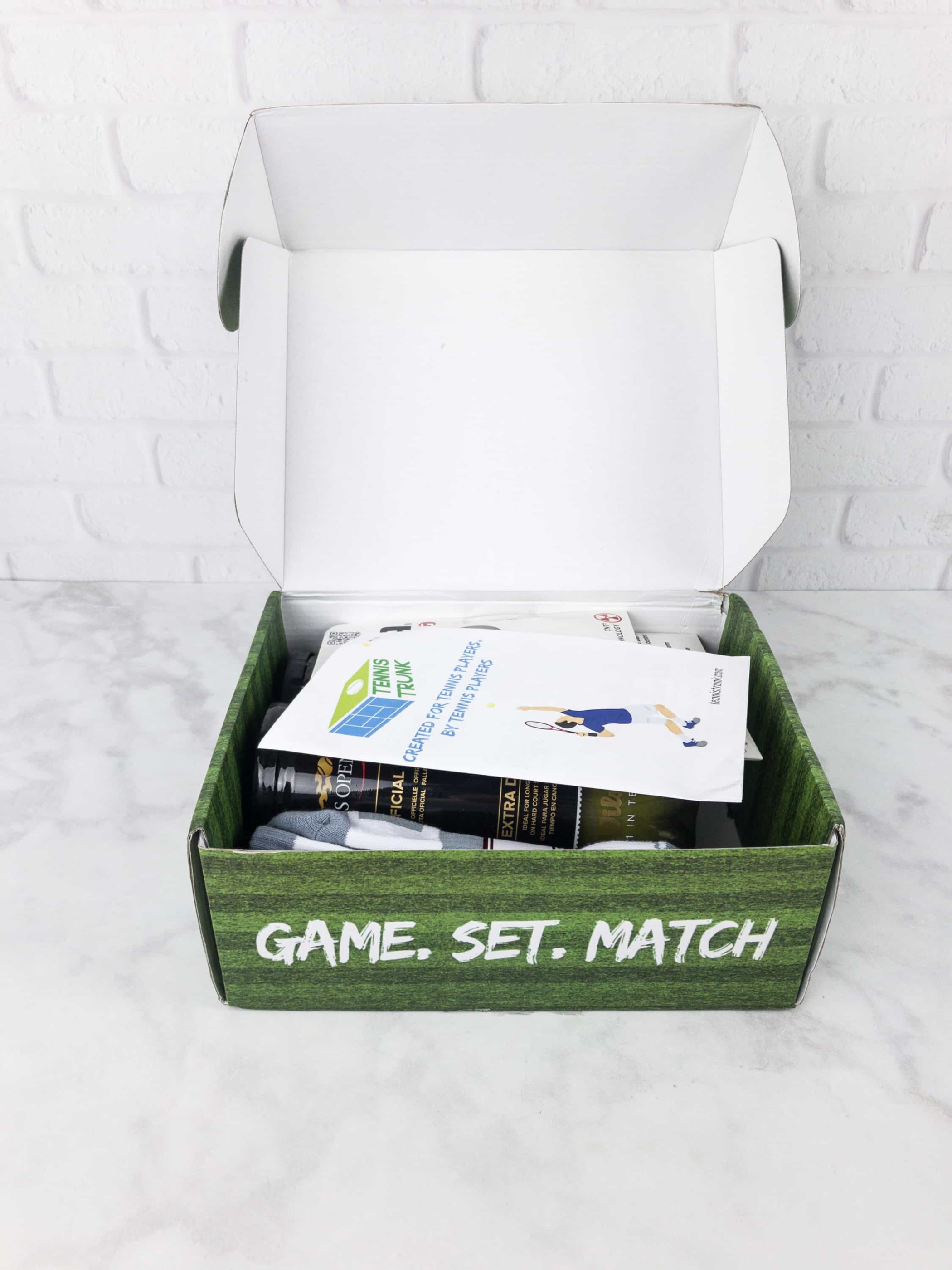 Tennis Trunk October 2017 Subscription Box Review & Coupon - Hello ...