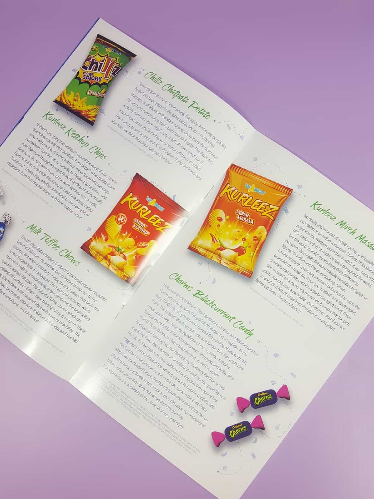 Universal Yums September 2017 Subscription Box Review - Pakistan ...