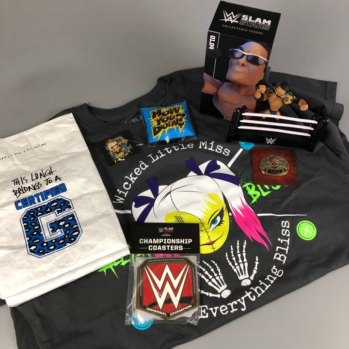 WWE Slam Crate October-November 2017 Subscription Box Review + Coupons ...