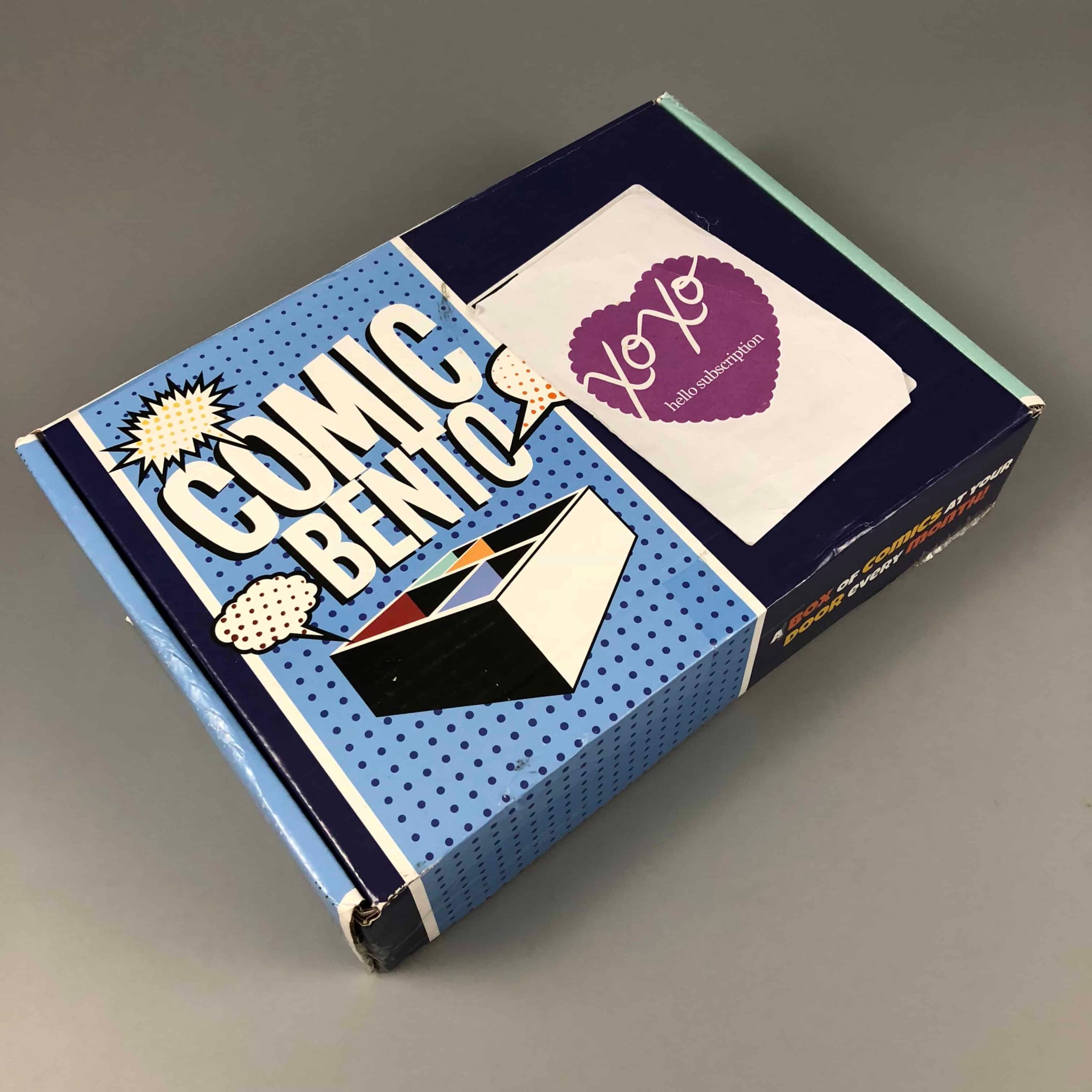 Comic Bento November 2017 Subscription Box Review - Hello Subscription