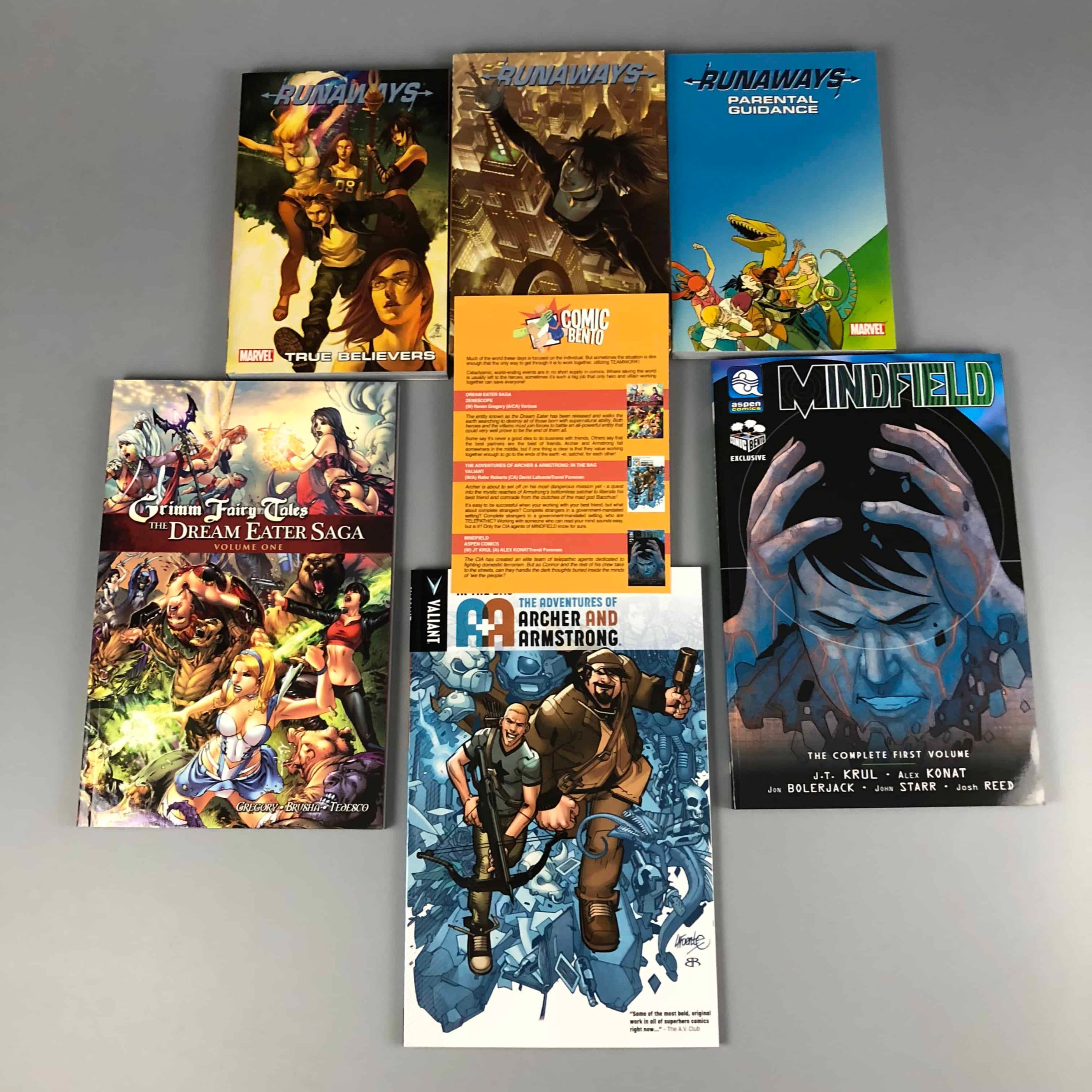 Comic Bento November 2017 Subscription Box Review - Hello Subscription