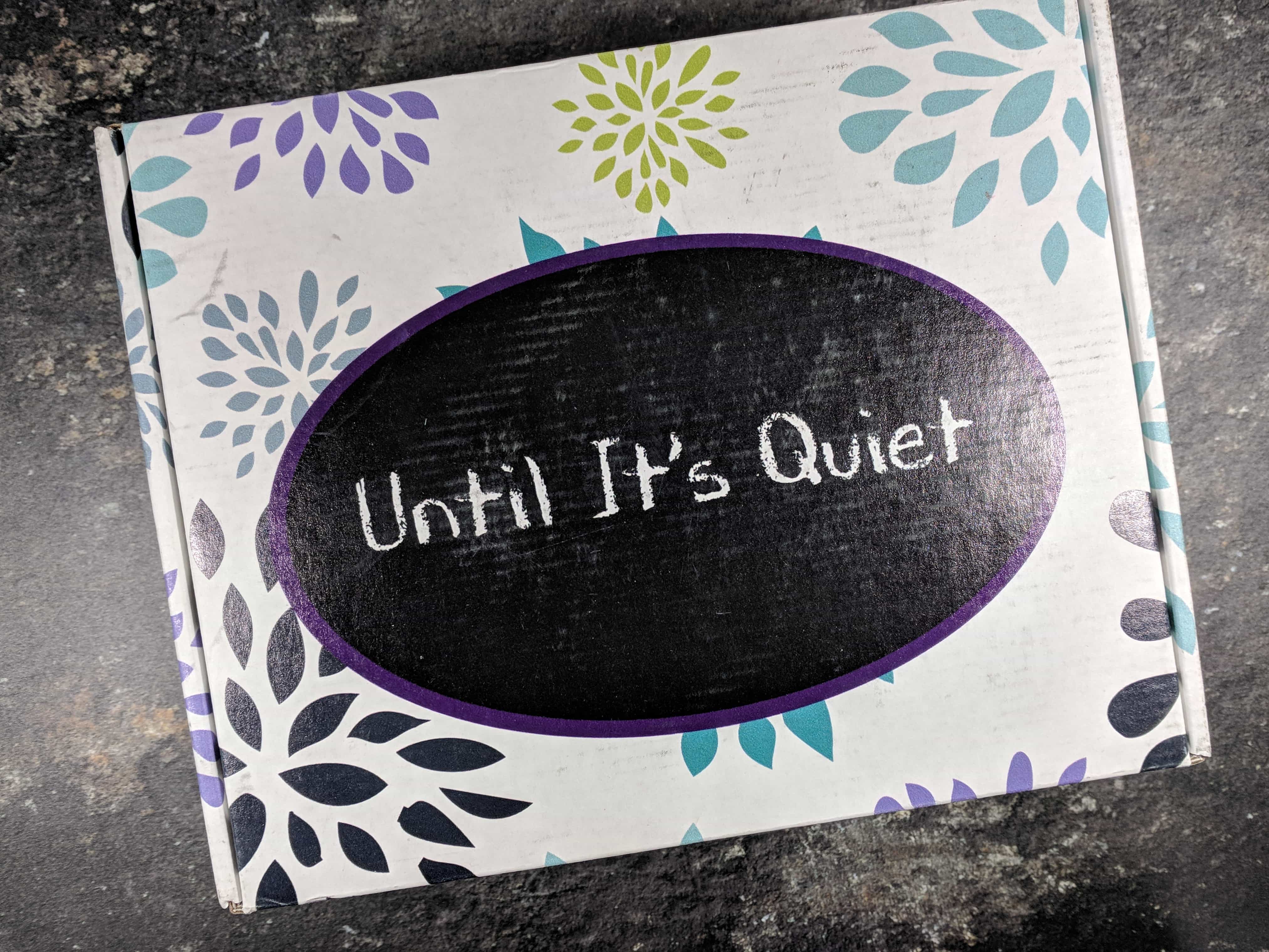 Until it's Quiet Subscription Box Review - November 2017 - Hello ...