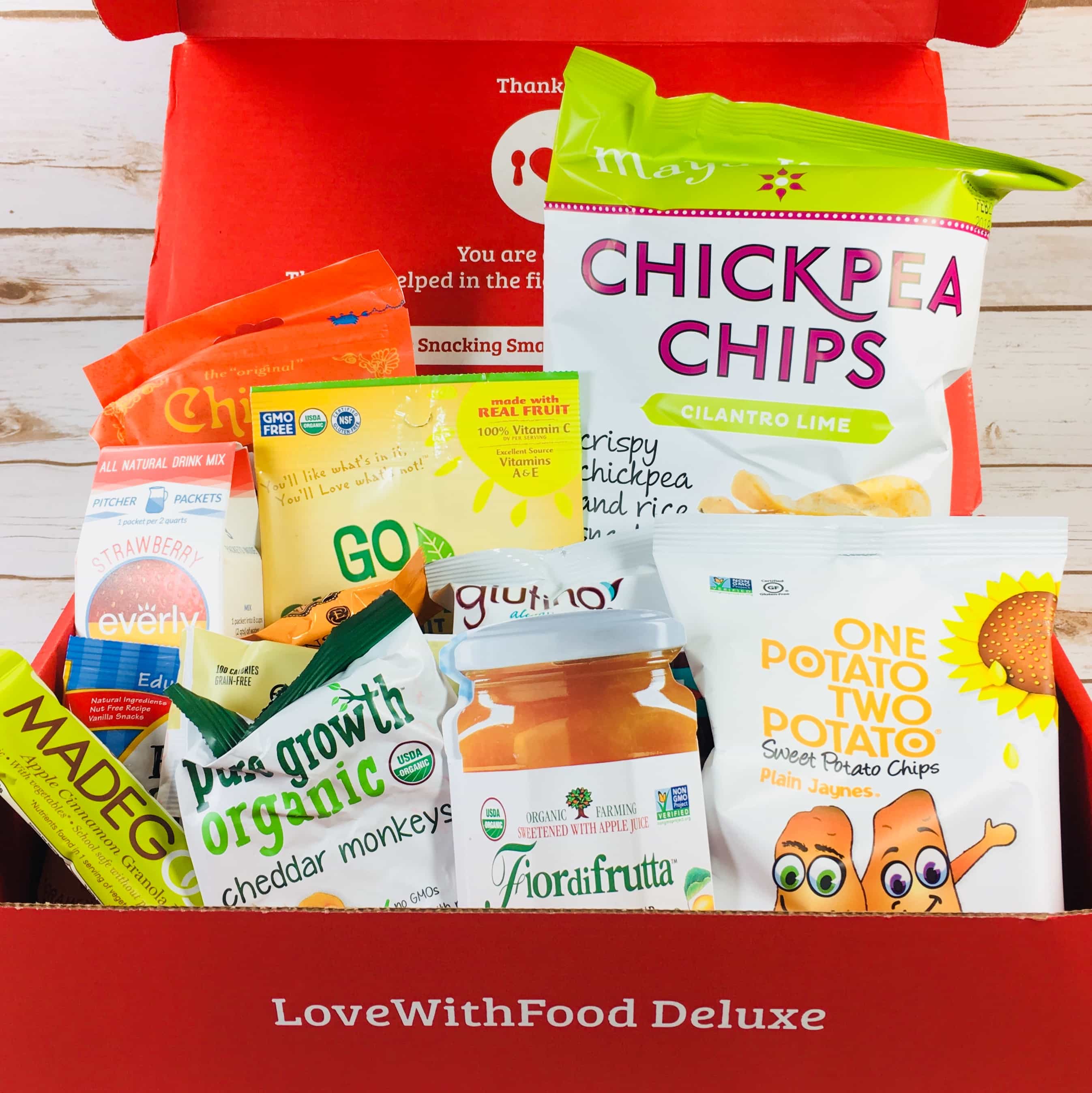 Love With Food Deluxe Box November 2017 Subscription Box Review ...