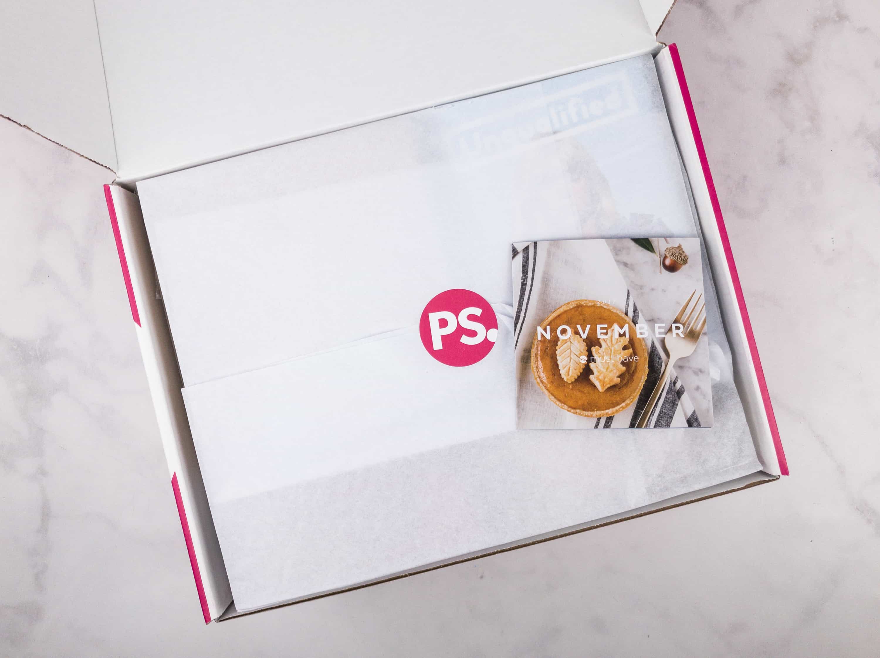 POPSUGAR Must Have Box November 2017 Review & Coupon - Hello Subscription