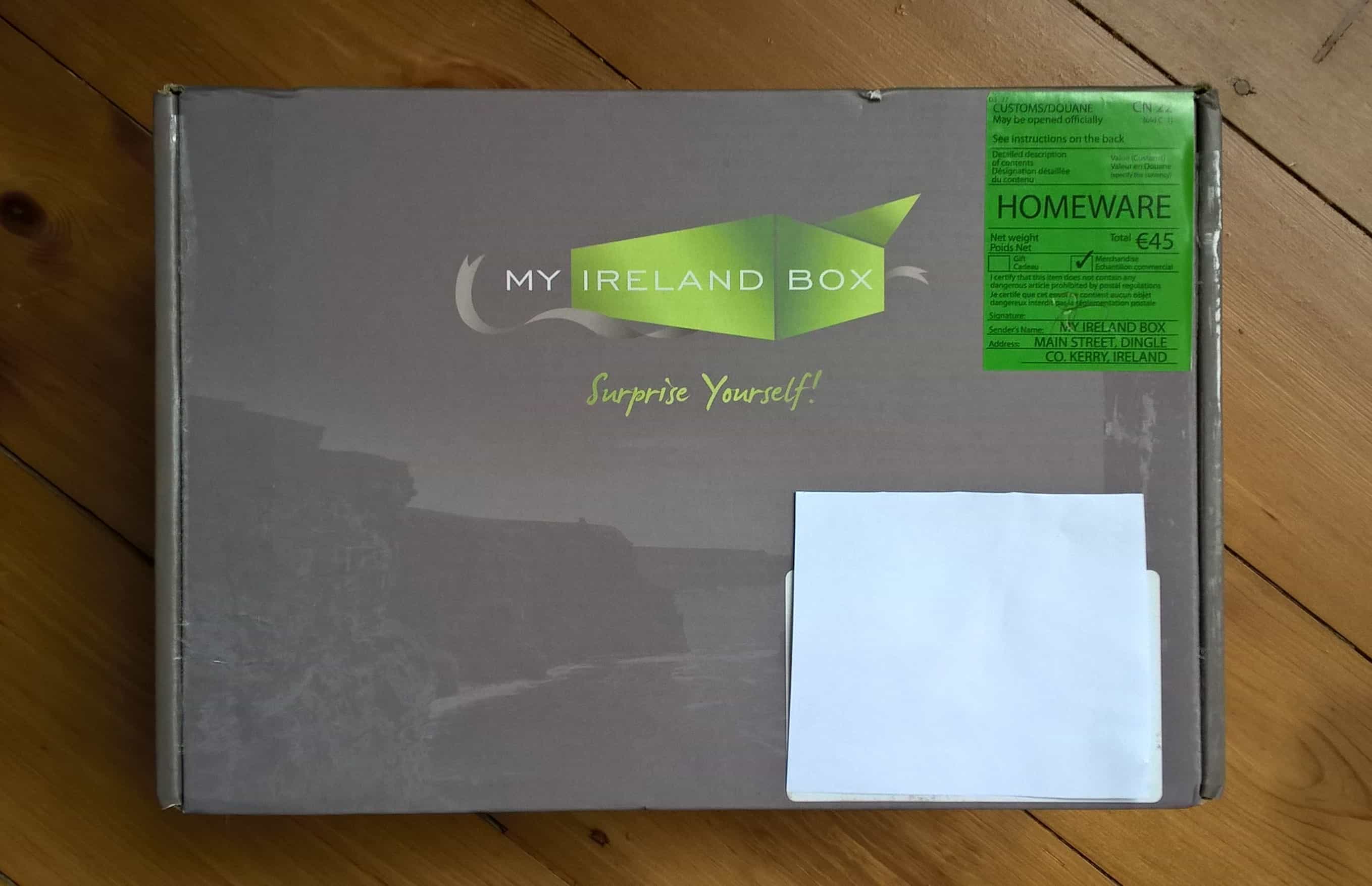 My Ireland Box Subscription Box Review - November 2017 - Hello Subscription