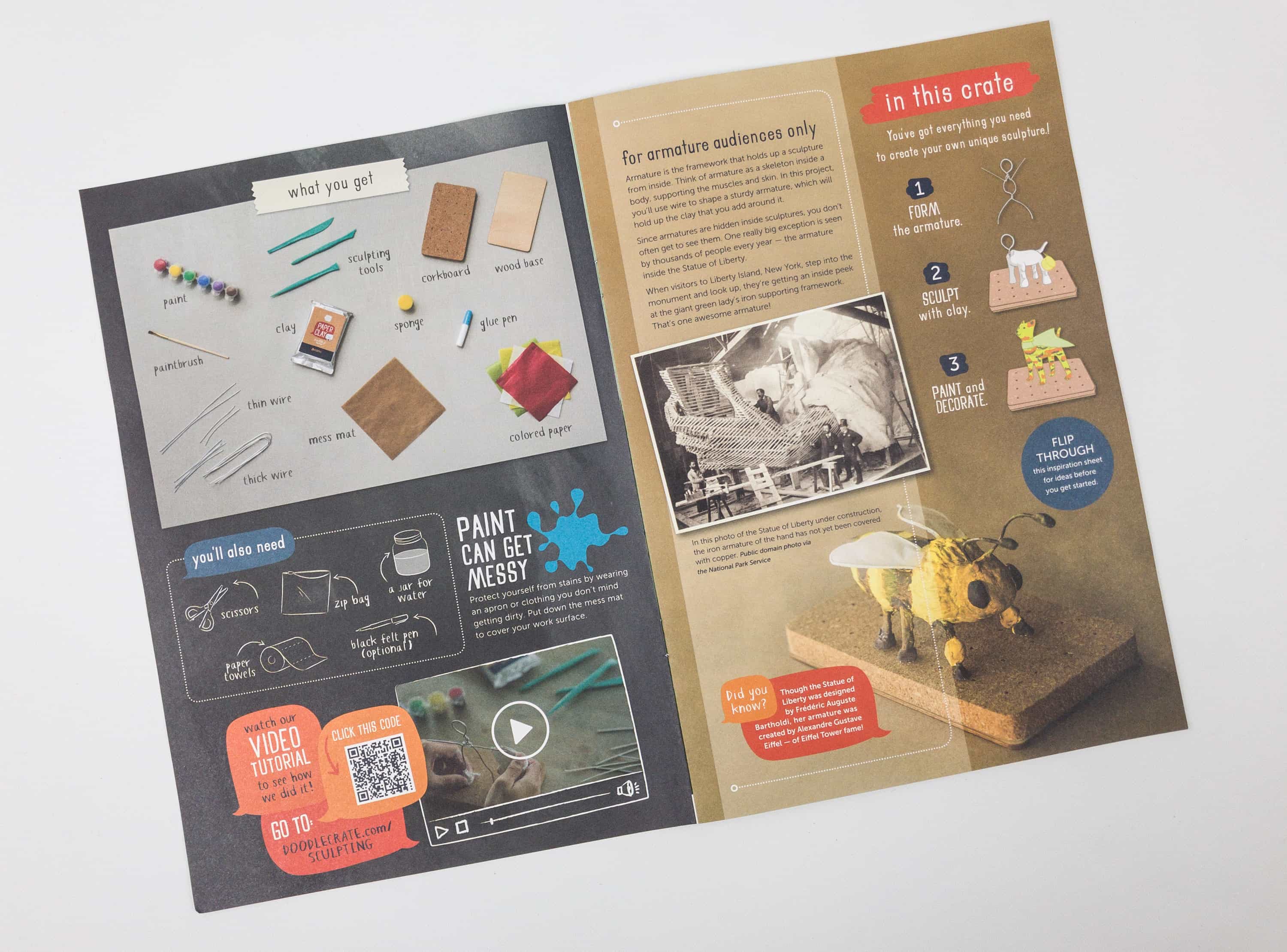 Doodle Crate Subscription Box Review & Coupon - HANDCRAFTED SCULPTURE ...