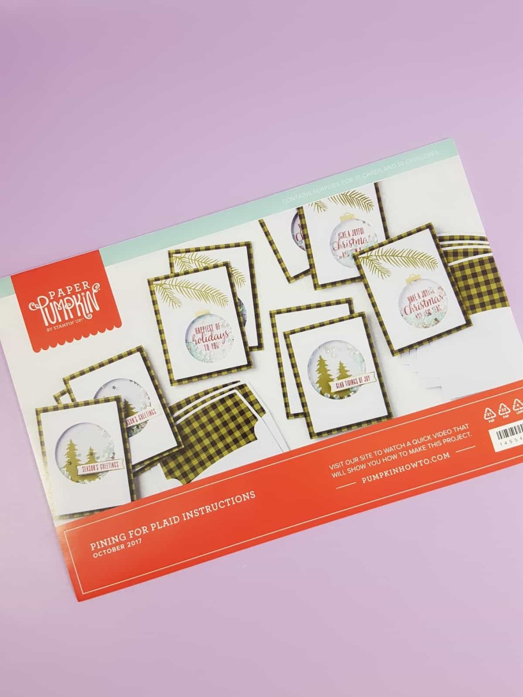 Paper Pumpkin October 2017 Subscription Box Review - Hello Subscription