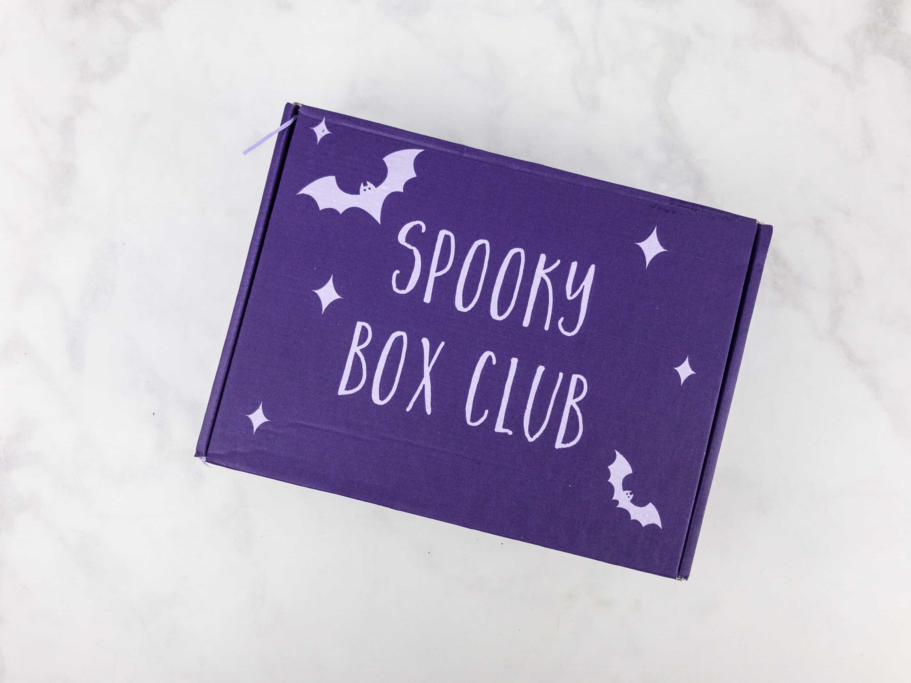 Spooky Box Club November 2017 Subscription Box Review - Glamour Ghouls ...