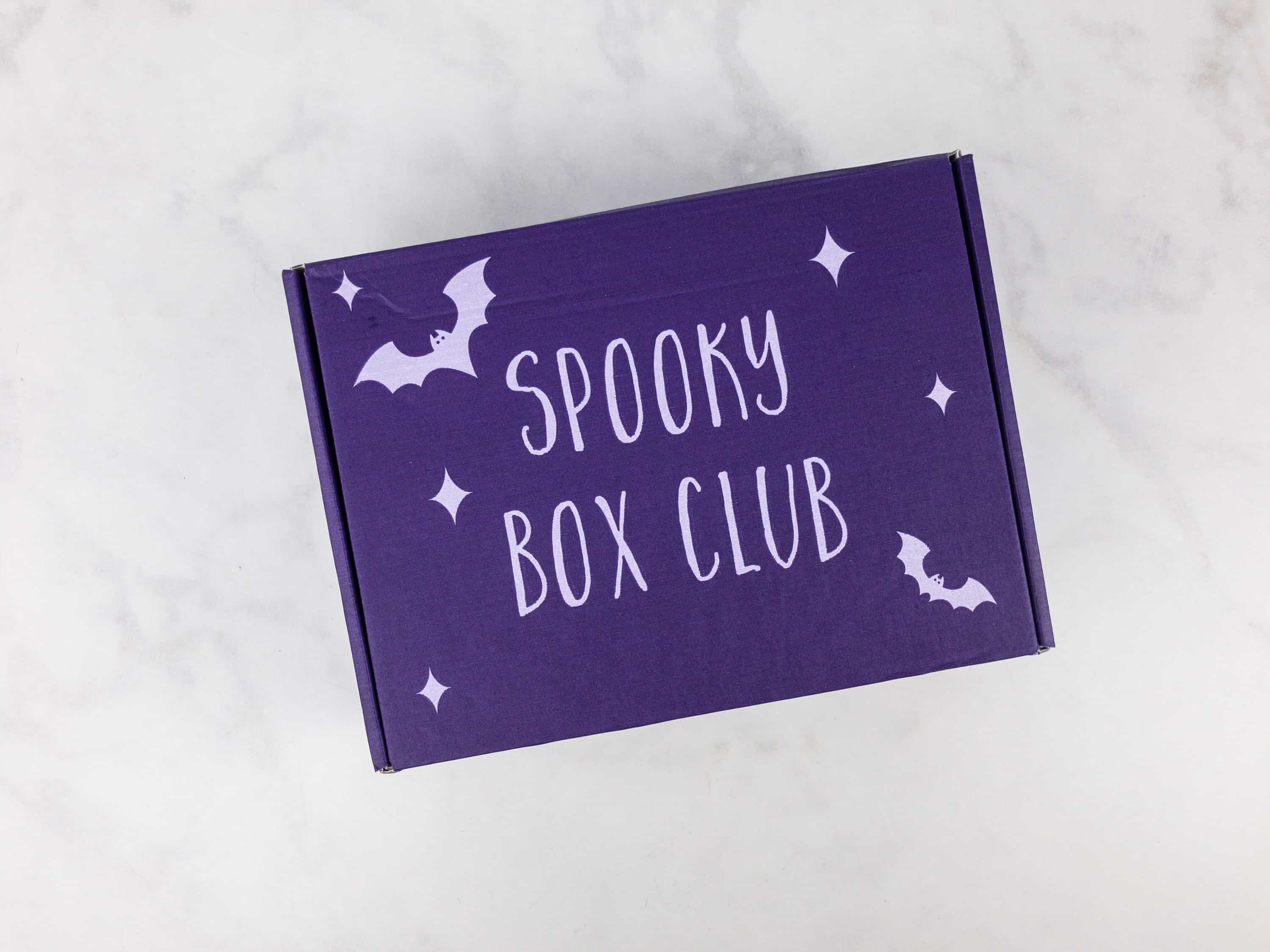 Spooky Box Club October 2017 Subscription Box Review - Gothic ...