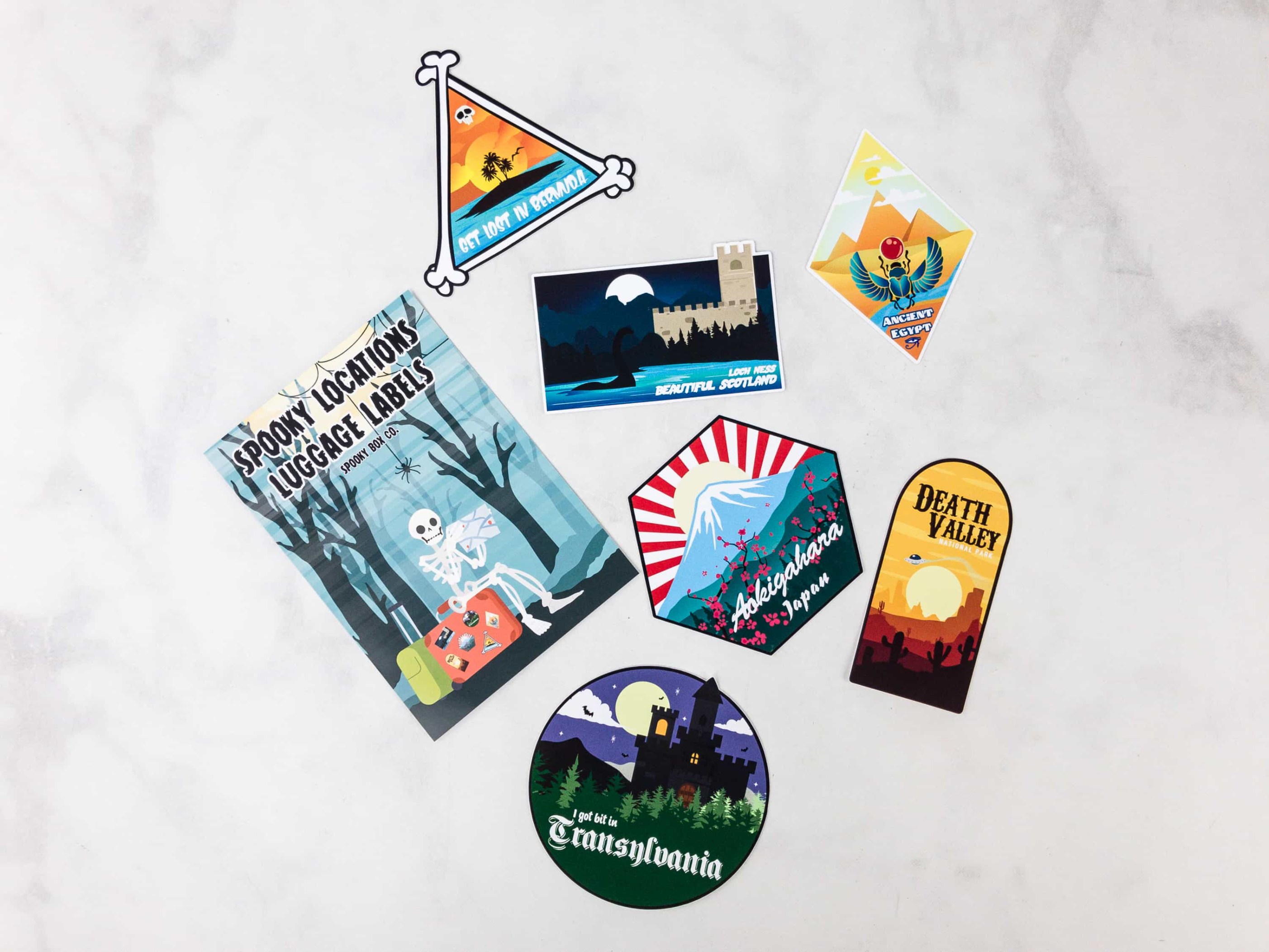 Spooky Box Club October 2017 Subscription Box Review - Gothic ...