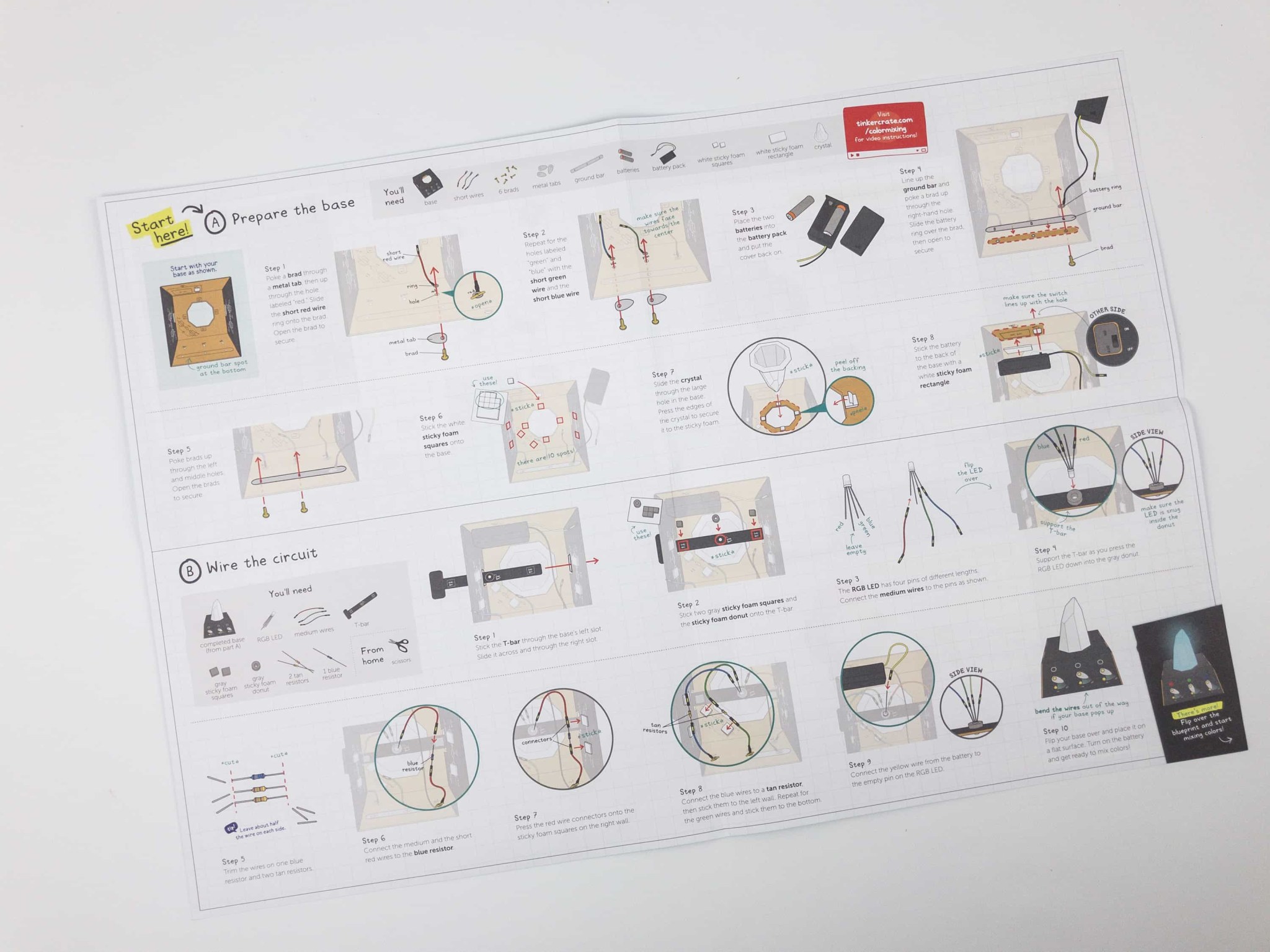 Tinker Crate Review & Coupon - COLOR-MIXING LED CRYSTAL! - Hello ...