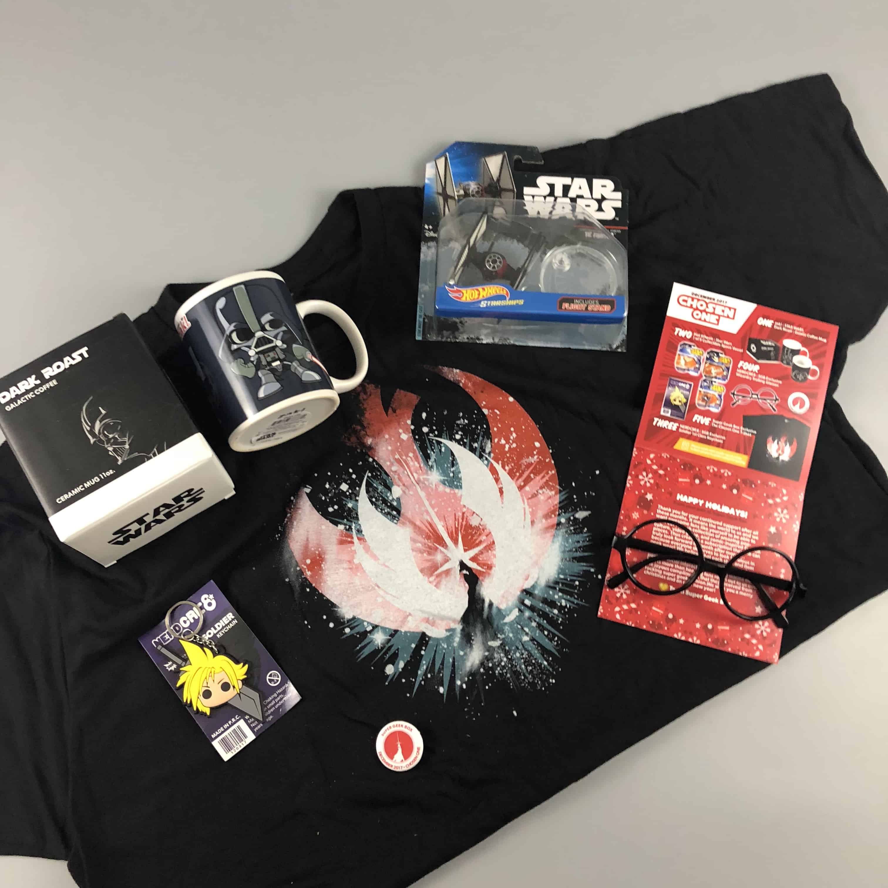 Super Geek Box December 2017 Subscription Box Review & Coupon - Hello ...