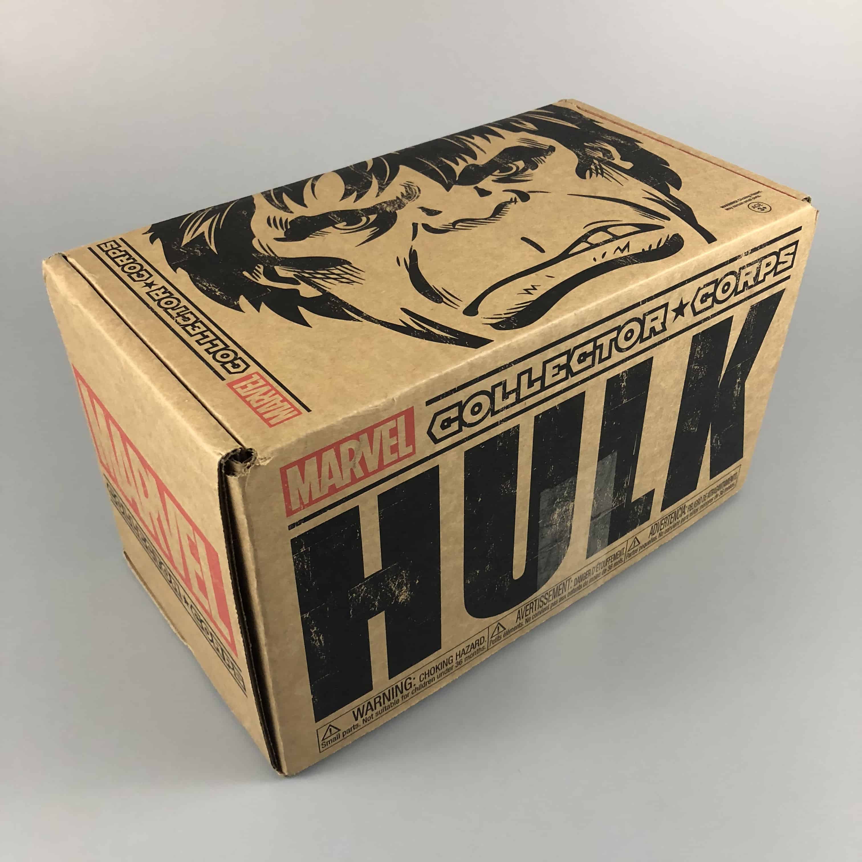 Marvel Collector Corps December 2017 Subscription Box Review - Hulk ...