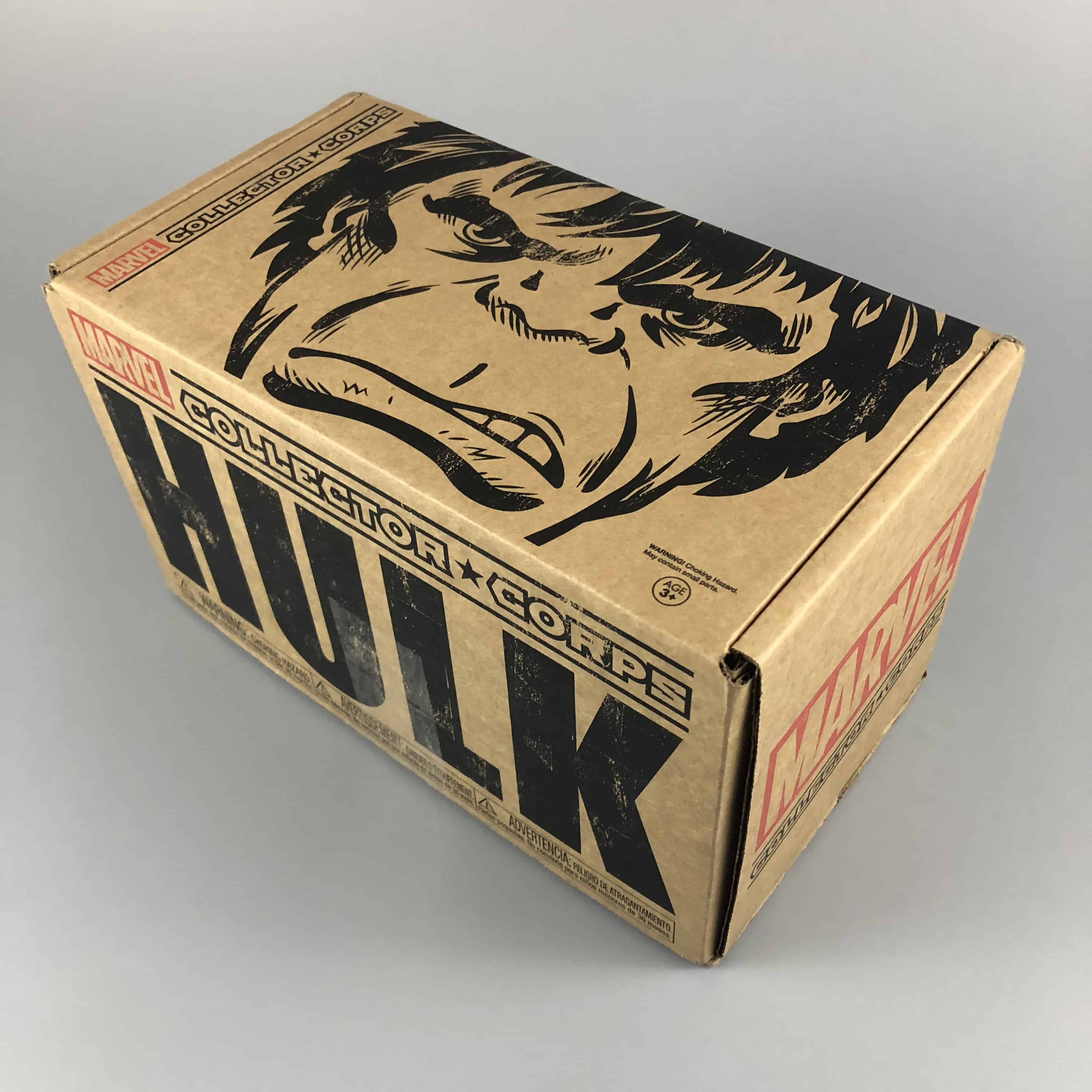 Marvel Collector Corps December 2017 Subscription Box Review - Hulk ...