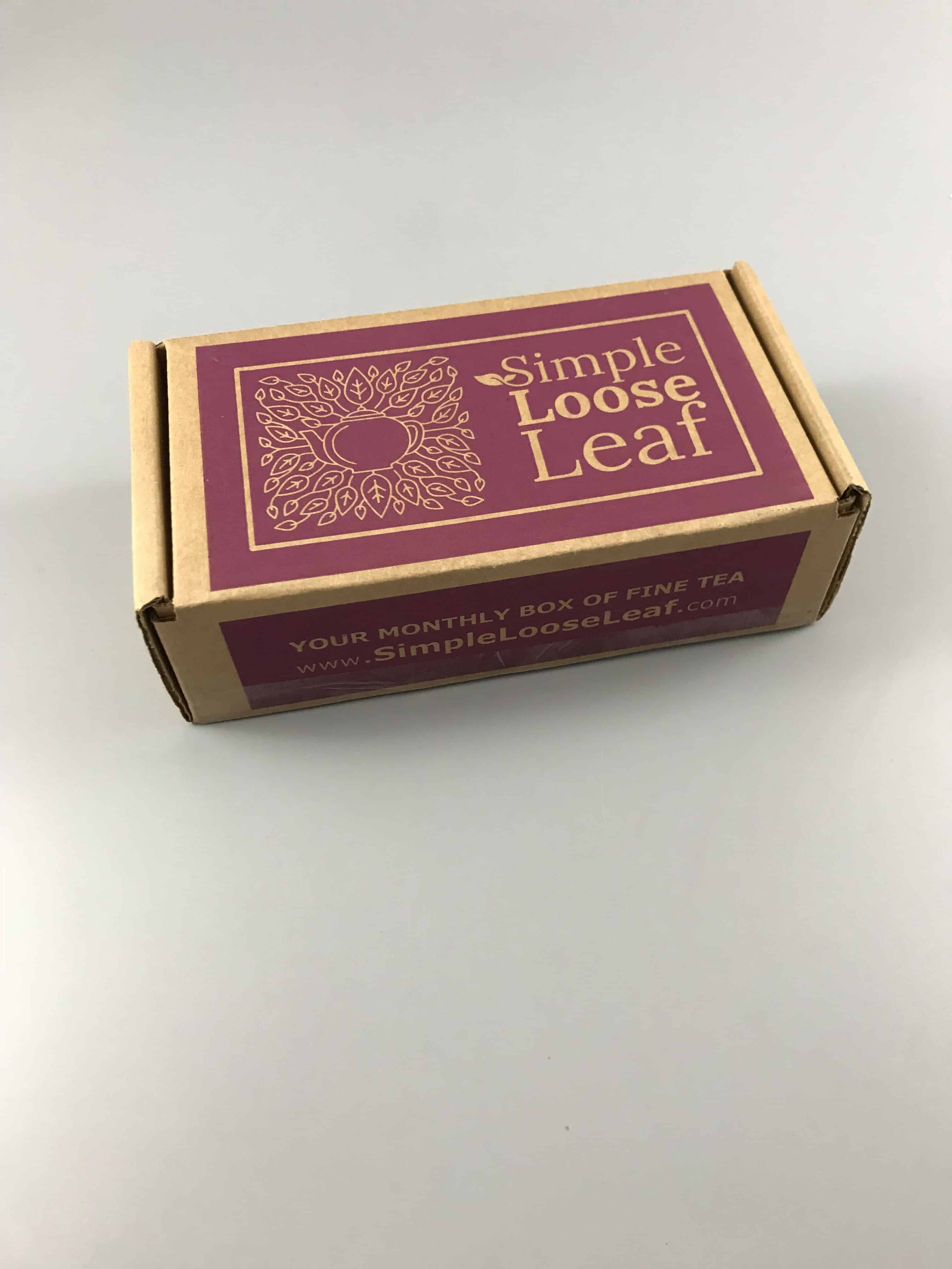 Simple Loose Leaf Tea January 2018 Subscription Box Review - Hello ...