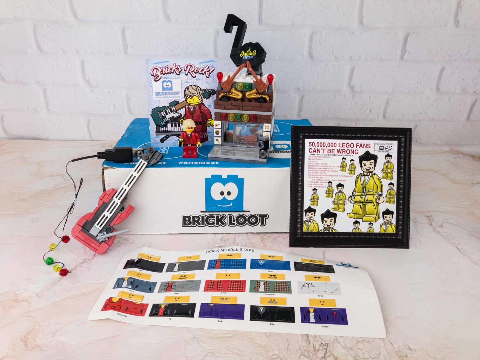 Brick Loot December 2017 Subscription Box Review & Coupon - Hello ...