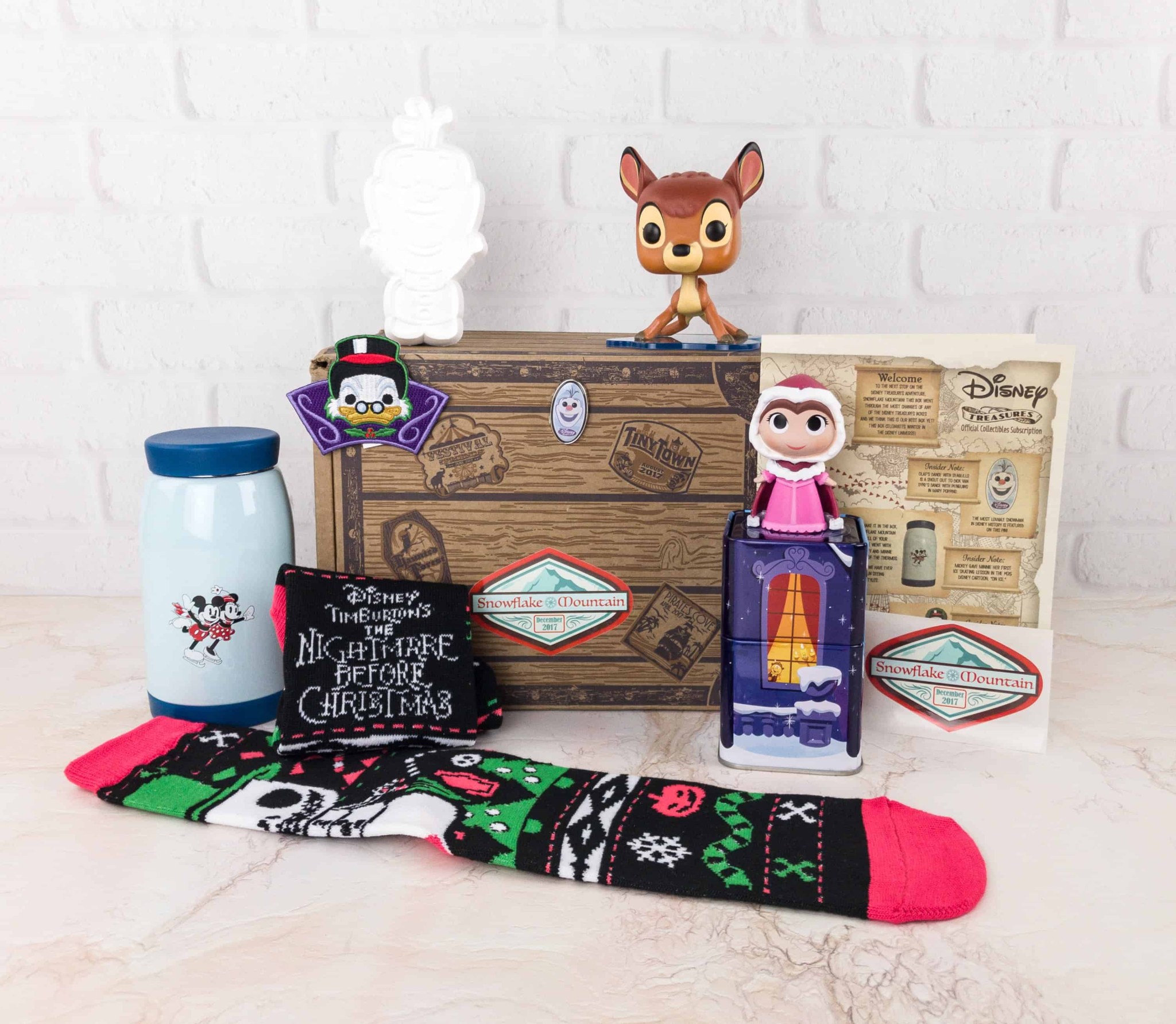 Disney Treasures December 2017 Subscription Box Review - Hello Subscription