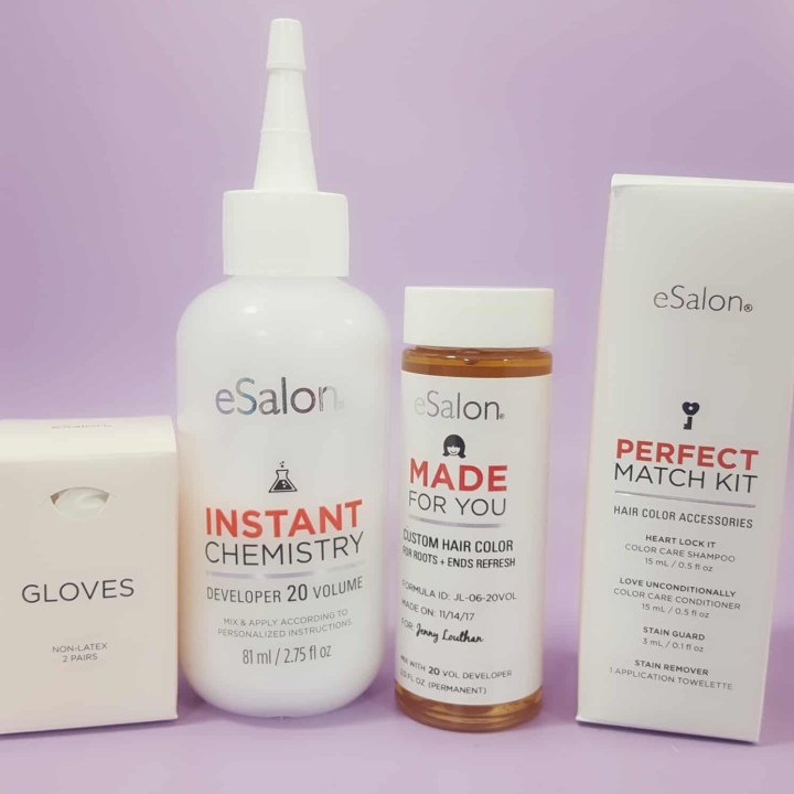 December 2017 eSalon Custom Hair Color Subscription Review + Coupon ...