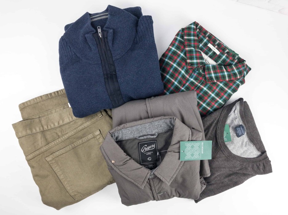 Stitch Fix Men December 2017 Review - hello subscription