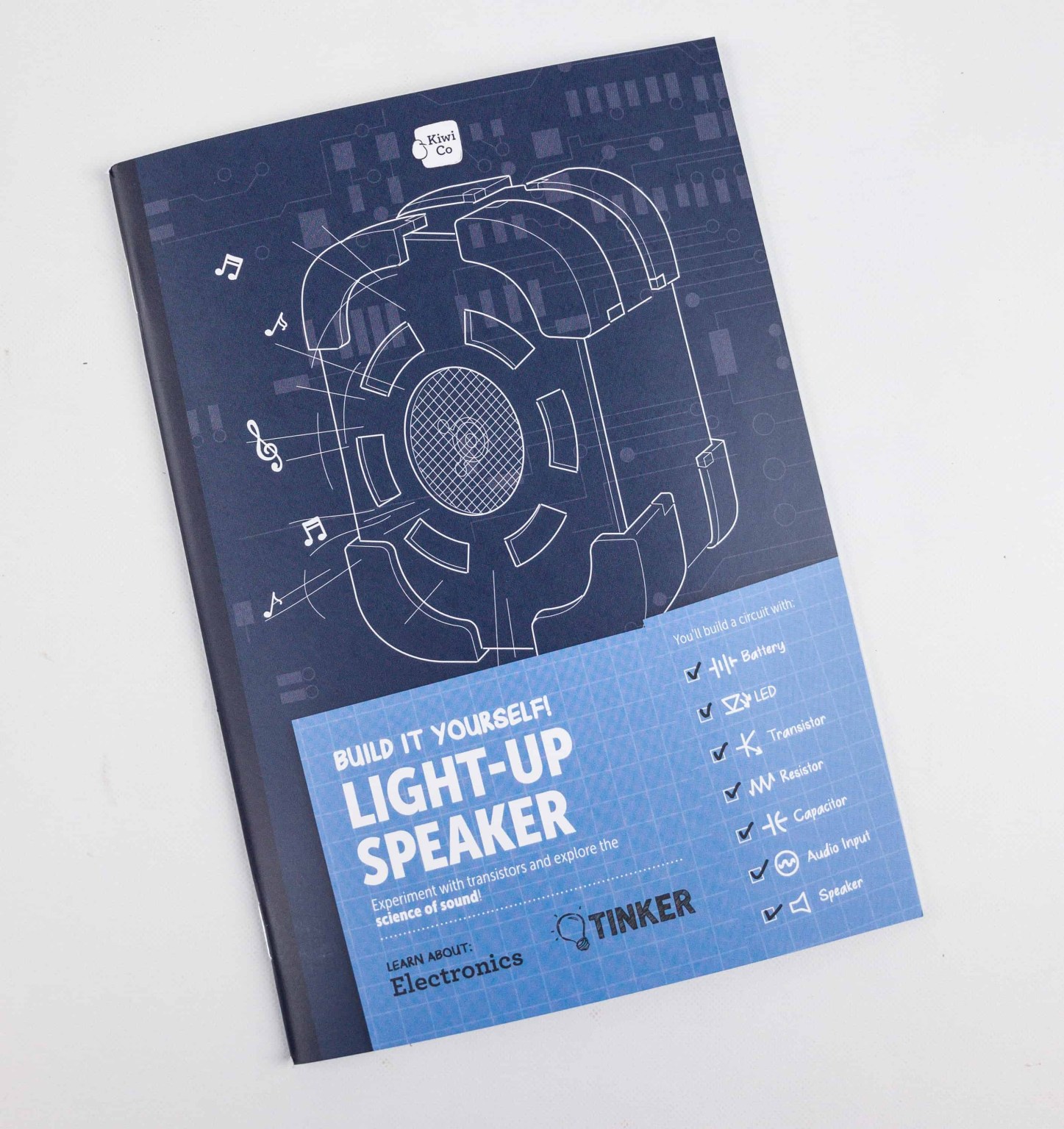Tinker Crate Electronics Pack Review - Light-Up Speaker - Hello ...