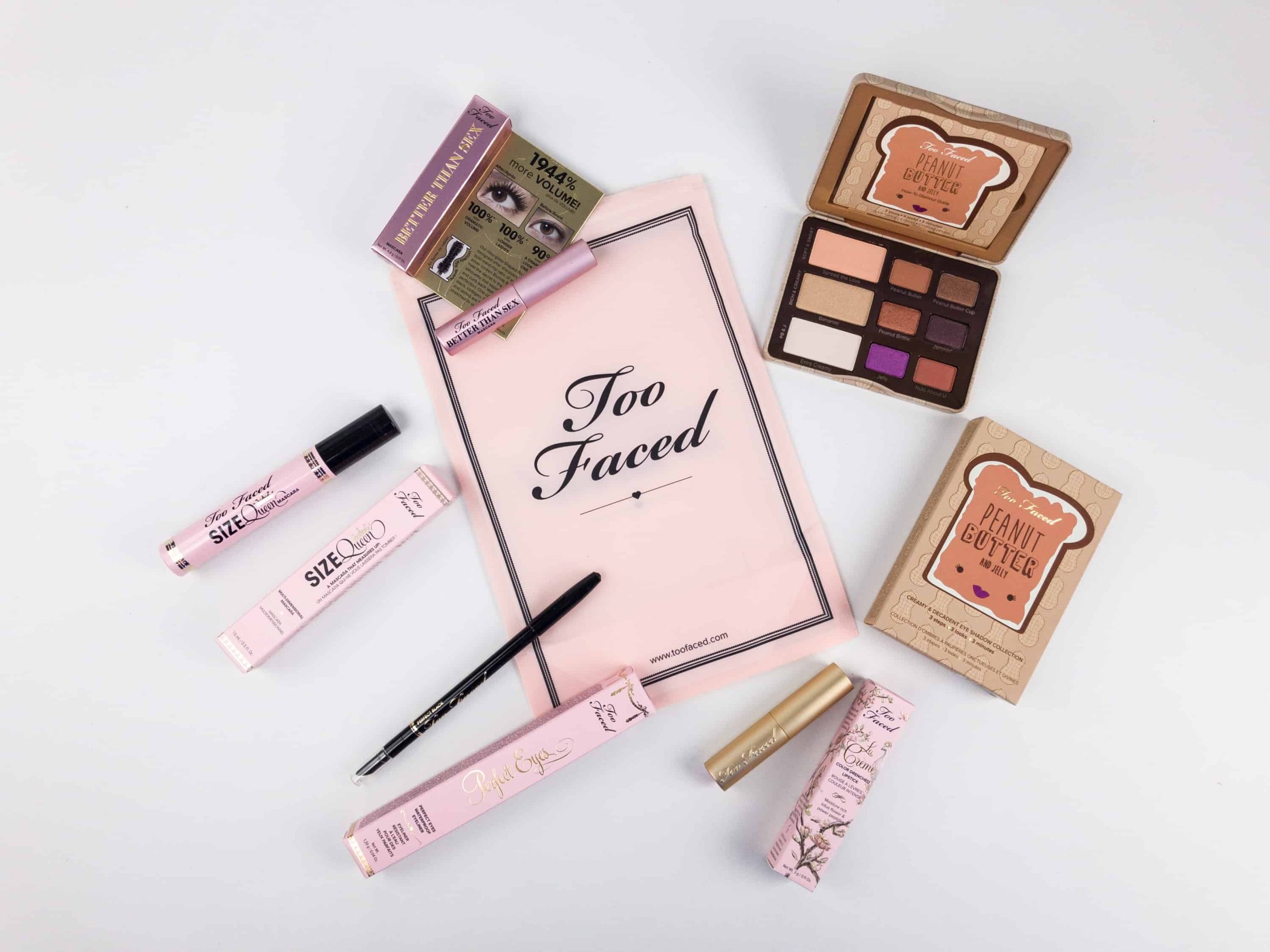 Too Faced Cyber Monday 2017 Mystery Bag Review - Hello Subscription