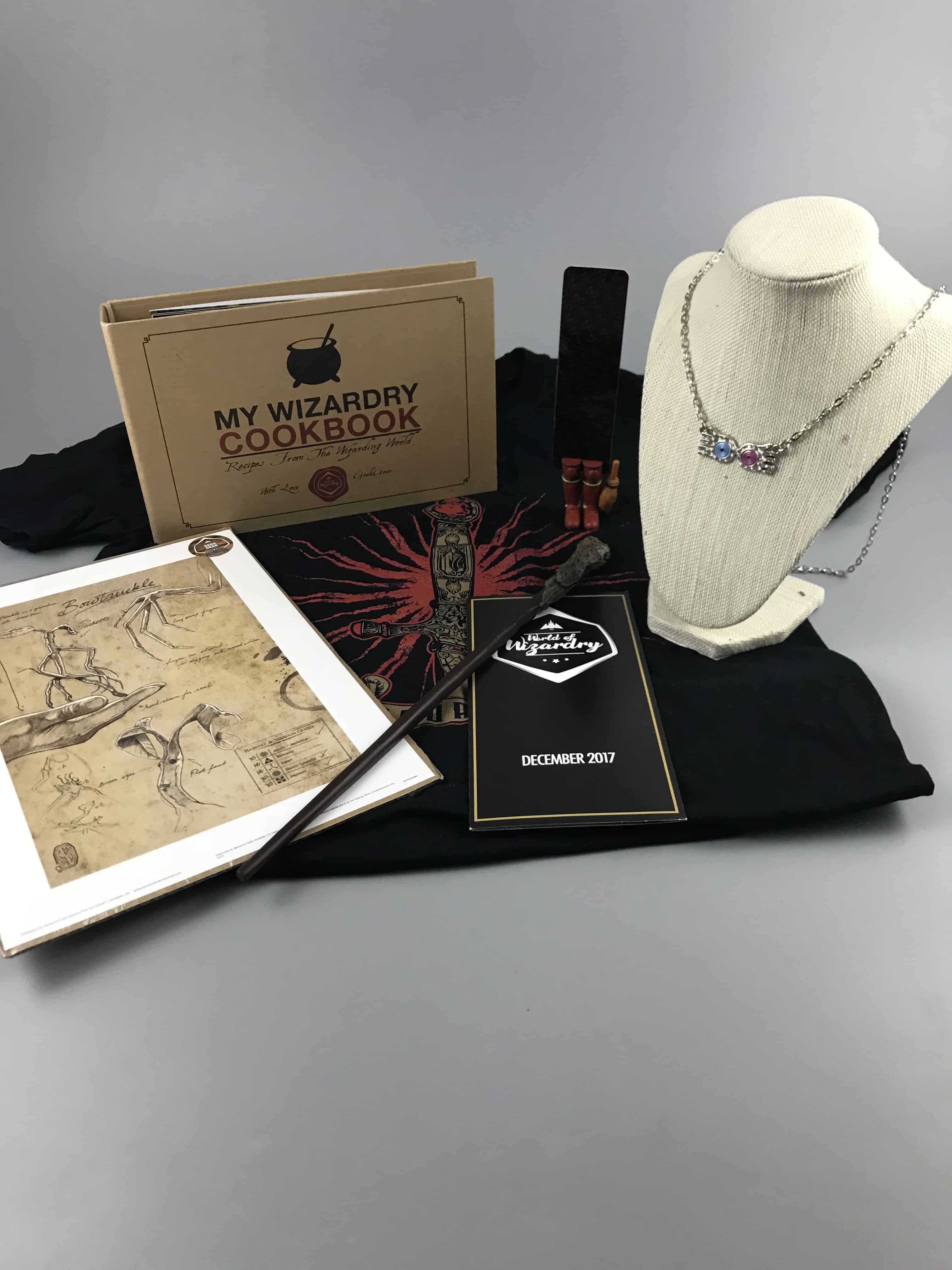 Geek Gear World of Wizardry December 2017 Subscription Box Review ...