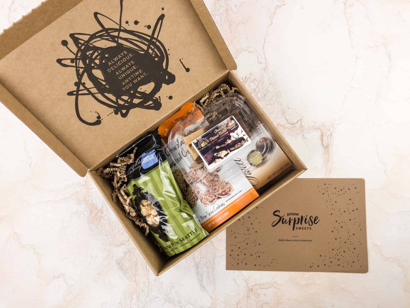 Amazon Prime Surprise Sweets Box January 2018 Review - Final Box ...