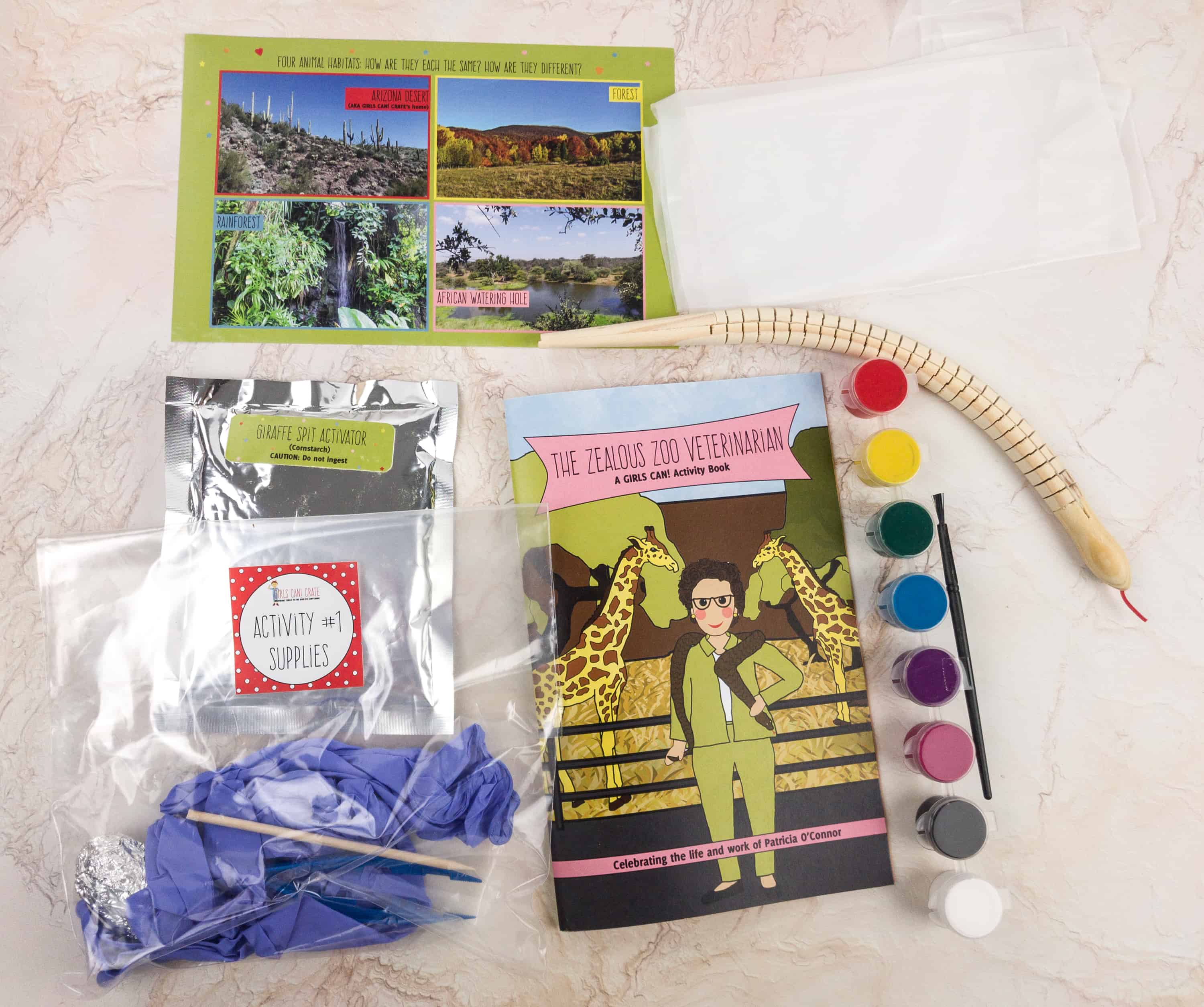 Girls Can! Crate January 2018 Subscription Box Review + Coupon - Hello ...