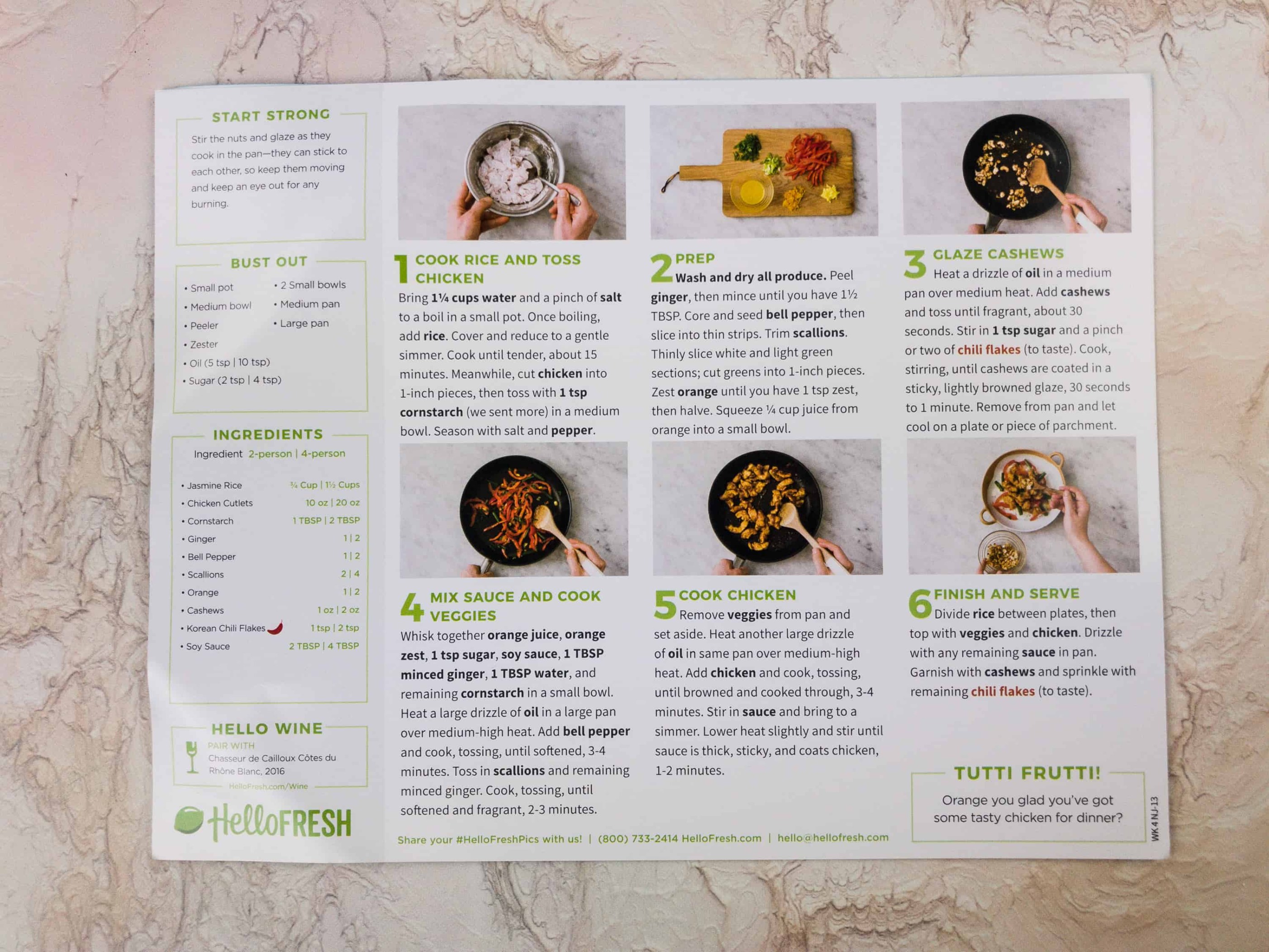 January 2018 Hello Fresh Subscription Box Review + Coupon! - Classic ...