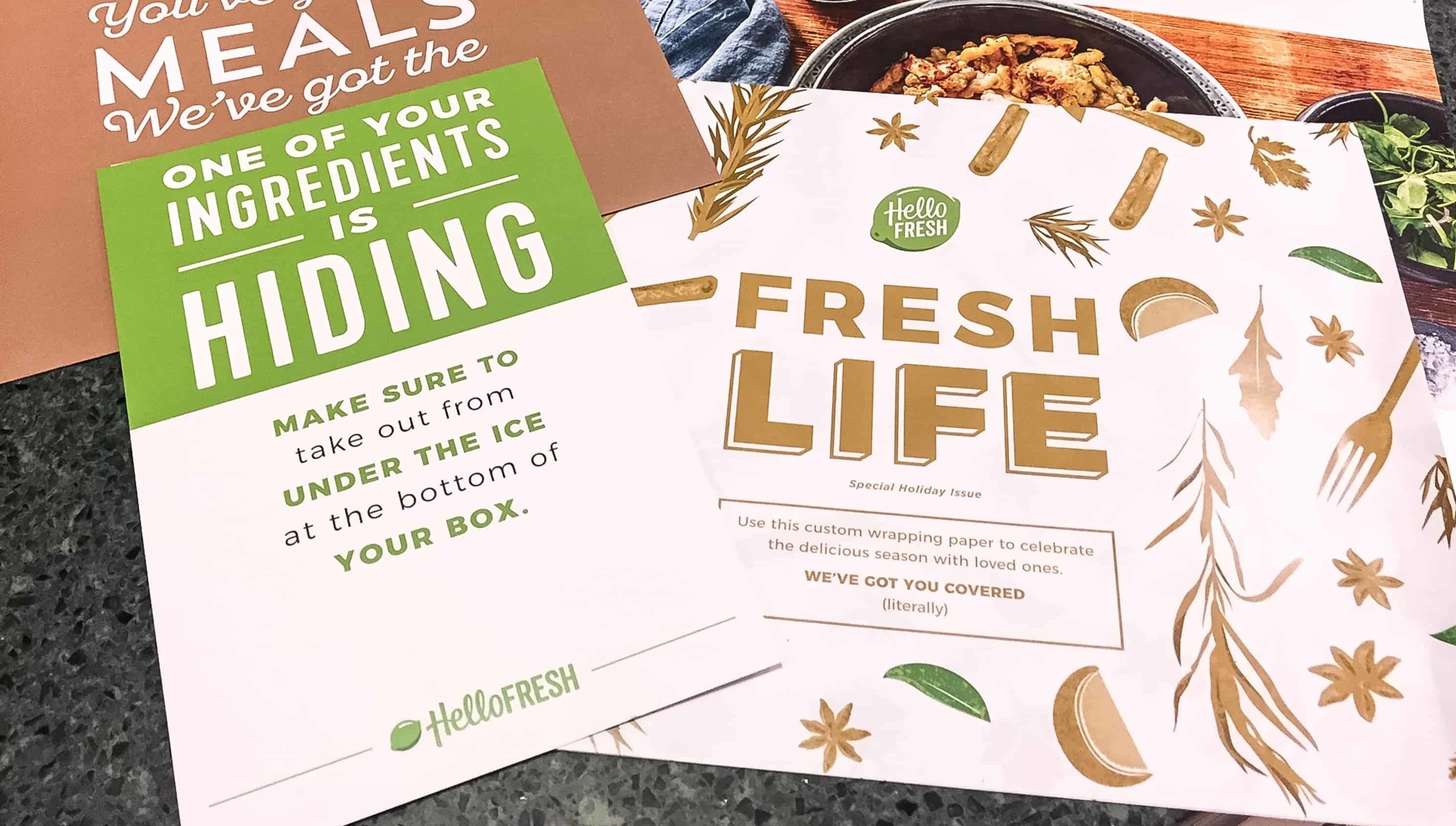 Hello Fresh Vegetarian Subscription Box Review + Coupon - January 2018 ...