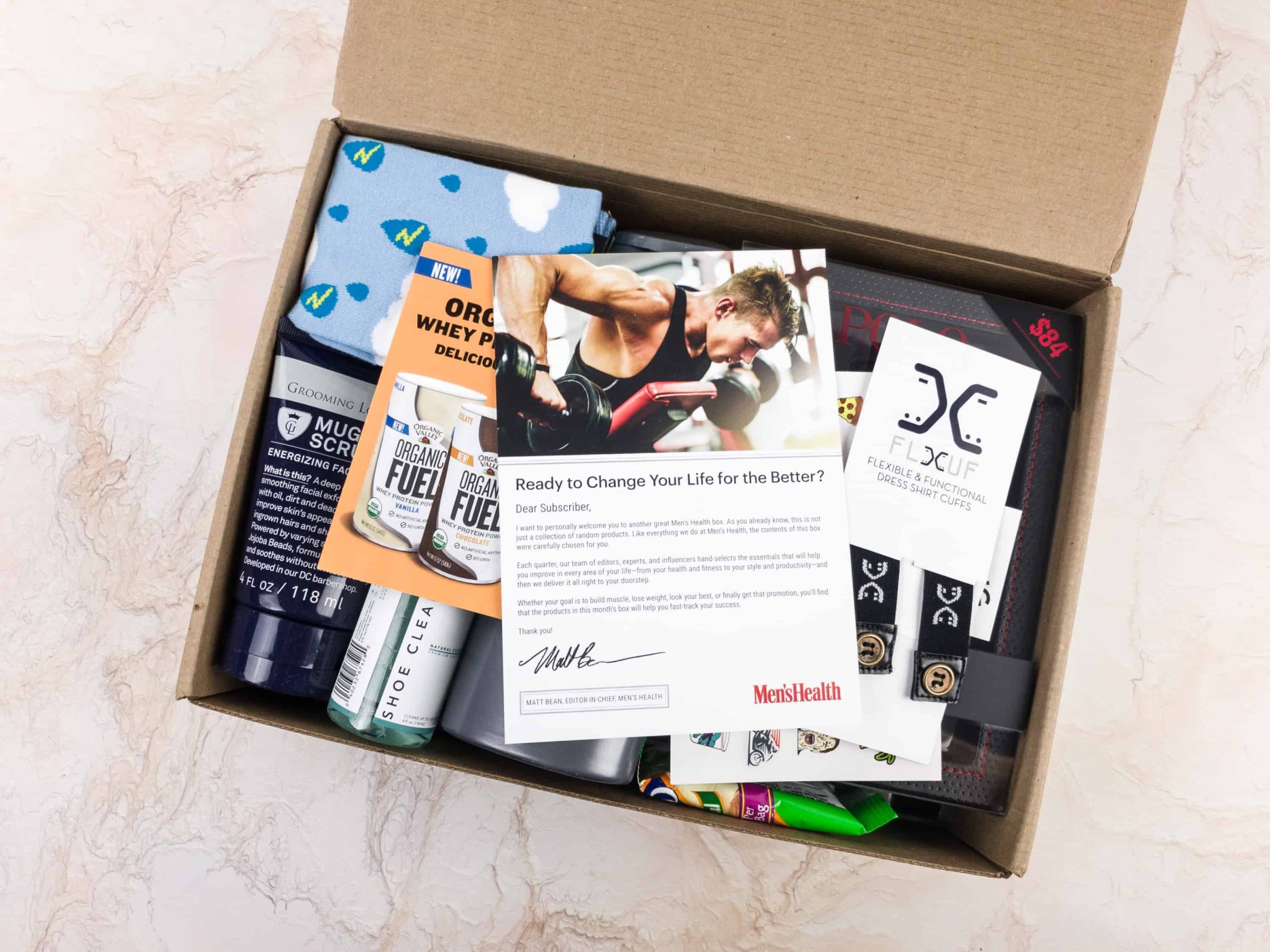 Men’s Health Box Winter 2017 Subscription Box Review - Hello Subscription