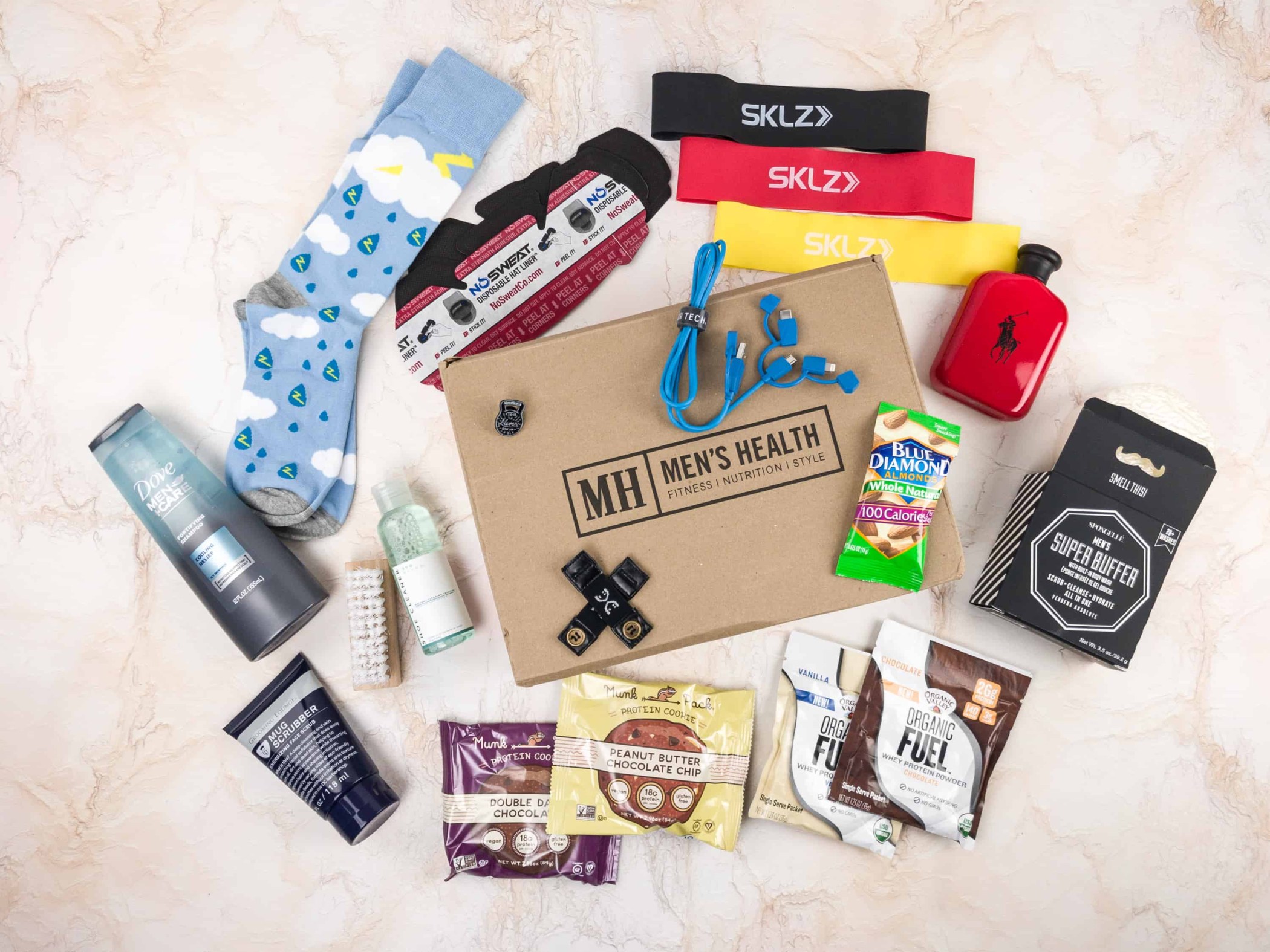 Men’s Health Box Winter 2017 Subscription Box Review - Hello Subscription