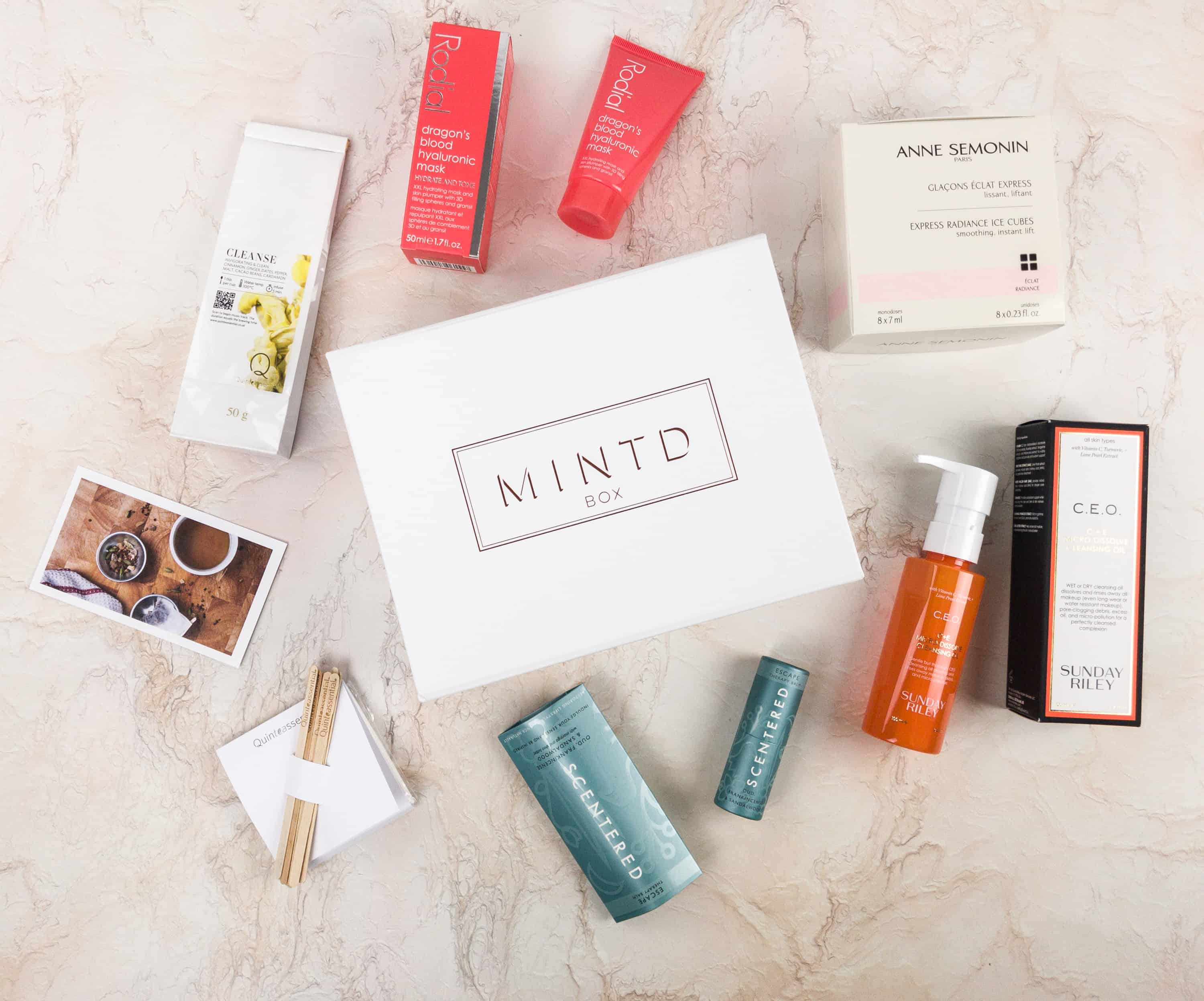 MINTD Box January 2018 Subscription Box Review + Coupon! - Hello ...