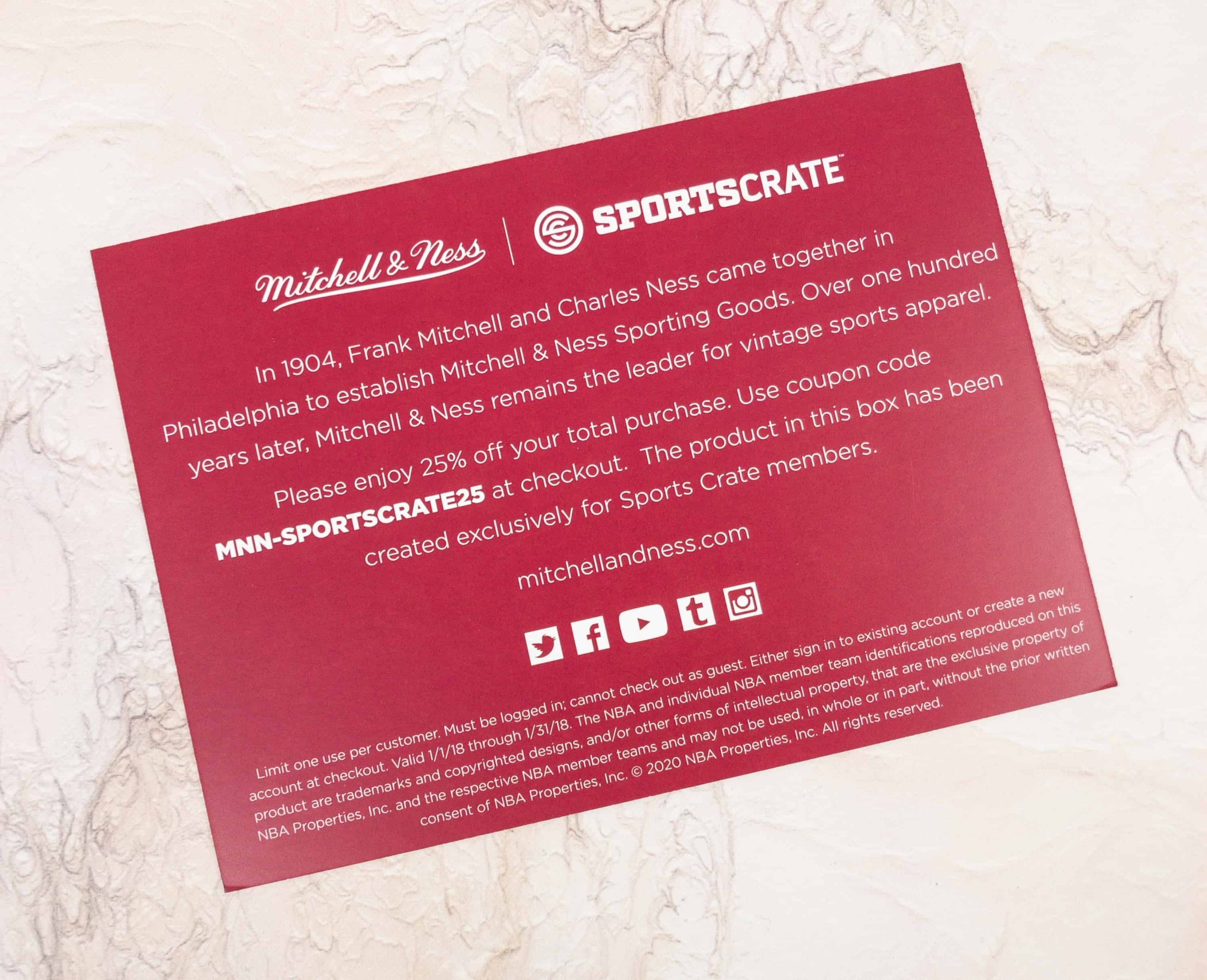 Courtside Crate by Sports Crate: NBA Edition January 2018 Subscription ...