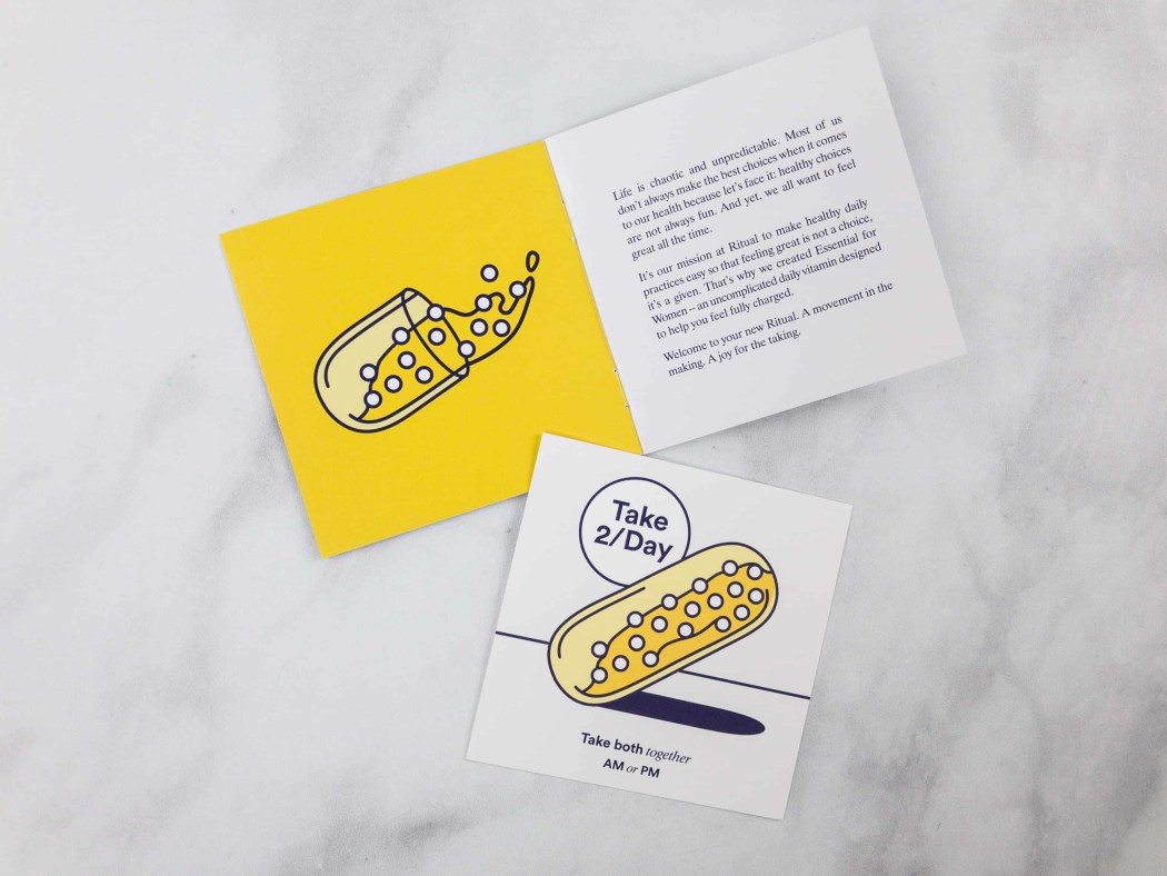 Ritual Vitamins Subscription Box Review - Hello Subscription