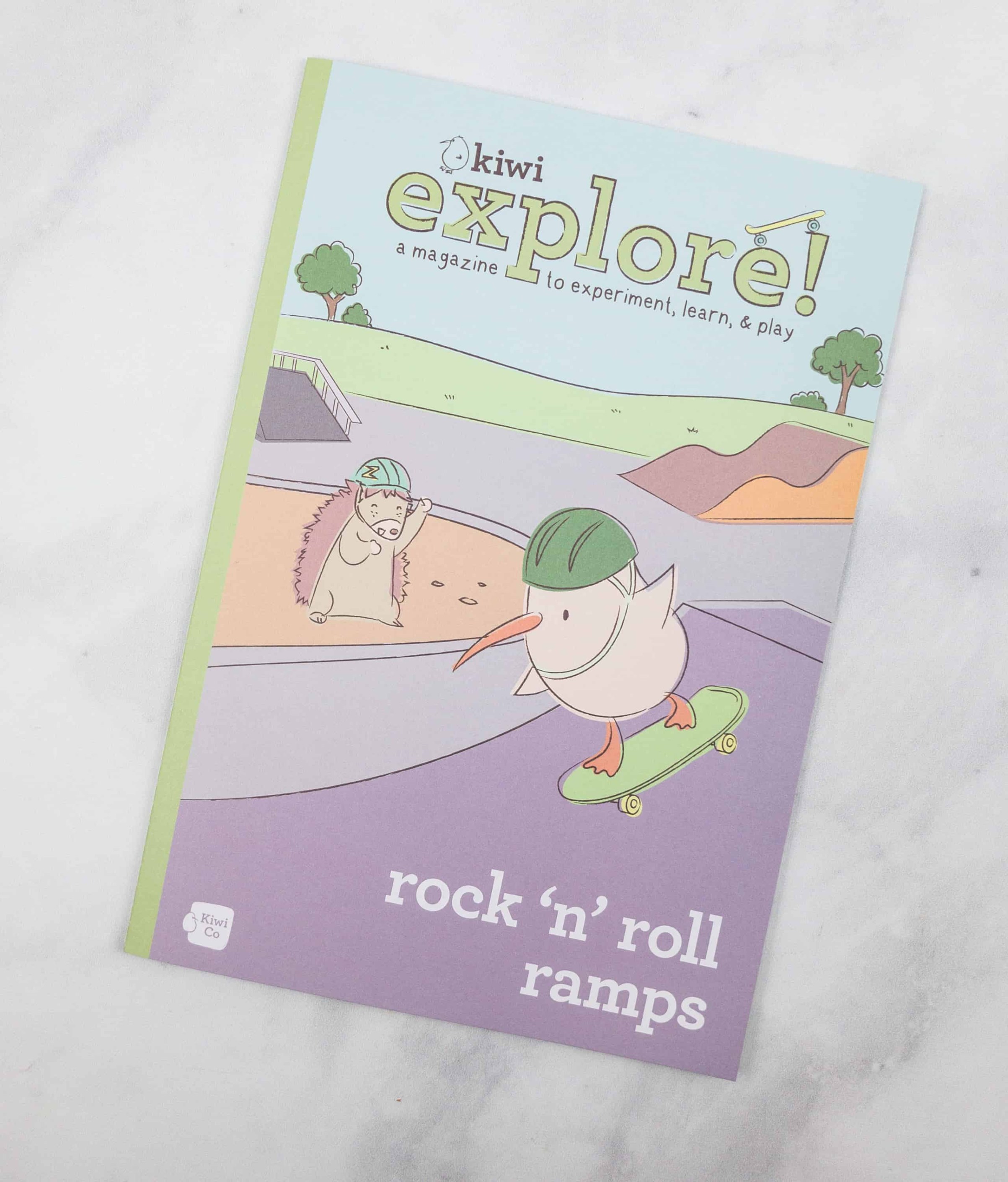 Kiwi Crate Review & Coupon - Rock N Roll Ramps Box! - Hello Subscription
