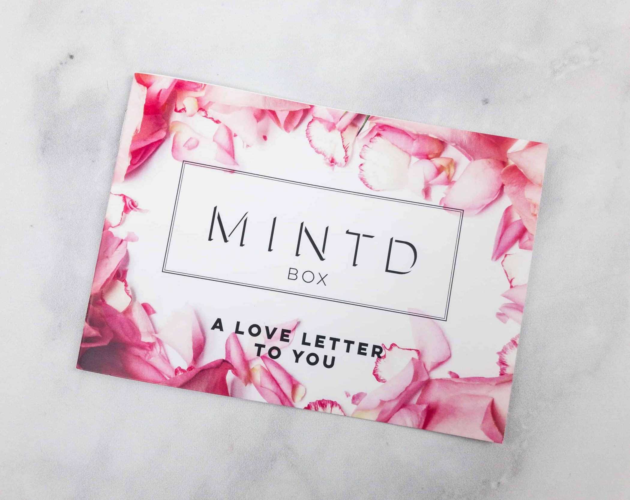 MINTD Box February 2018 Subscription Box Review + Coupon! - Hello Subscription