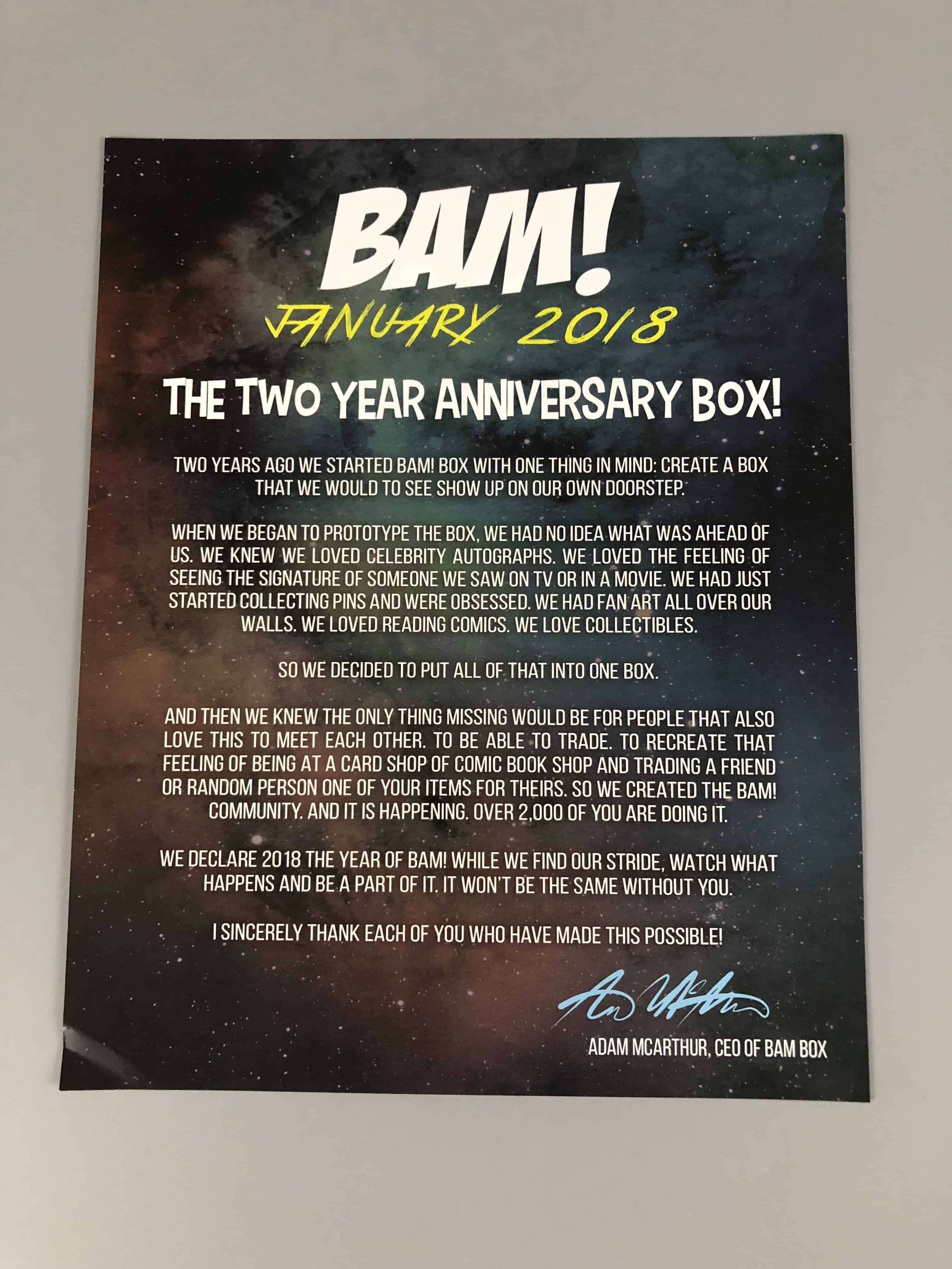 The BAM! Box January 2018 Subscription Box Review & Coupon - Hello ...