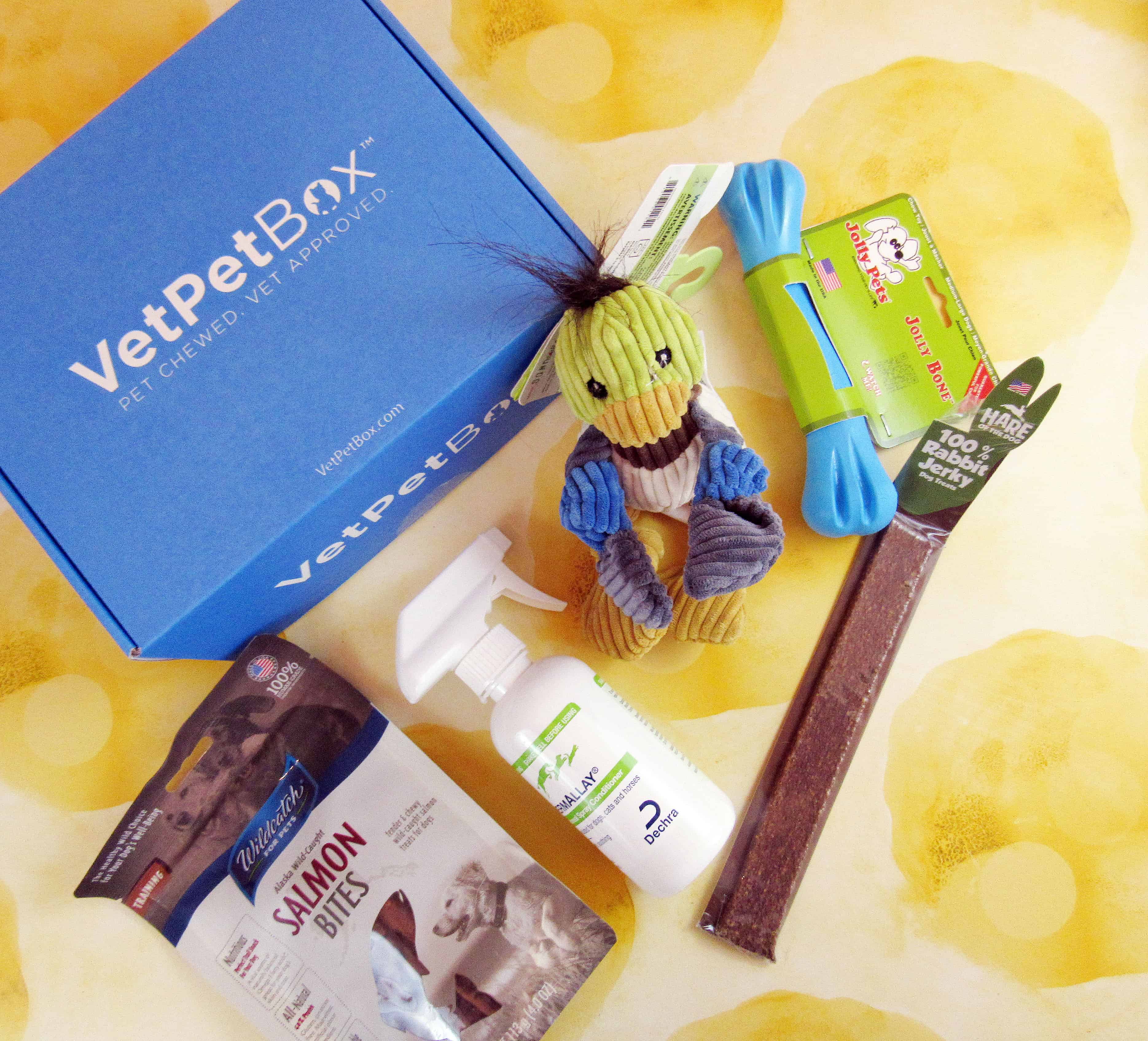 VetPet Box Dog & Puppy Welcome Box Subscription Box Review + Coupon ...