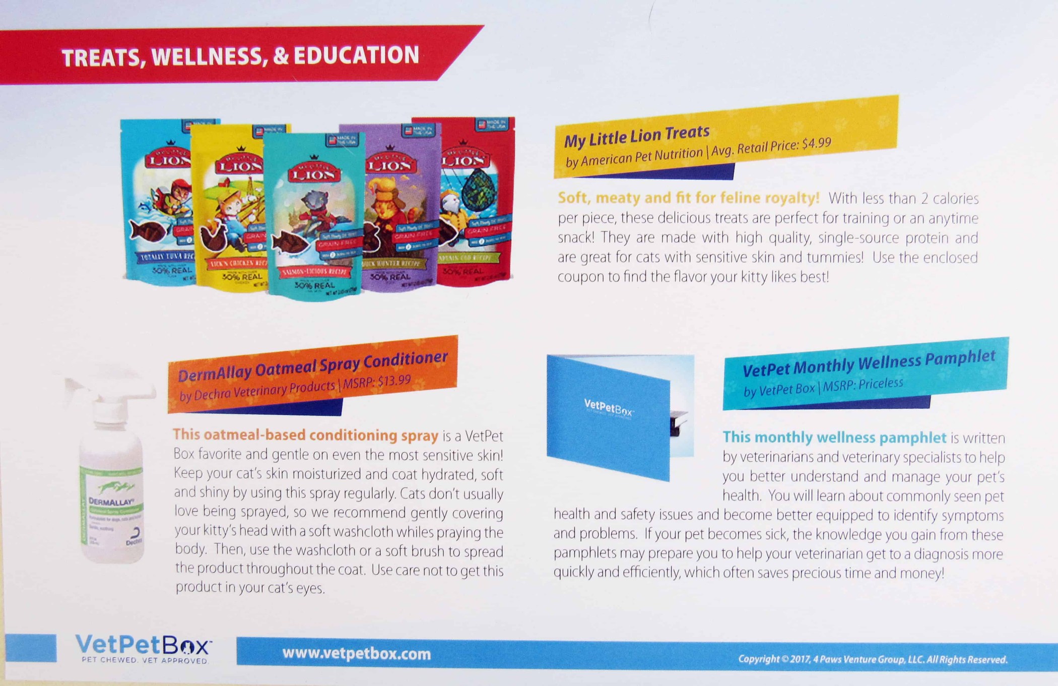 VetPet Box Cat & Kitten Welcome Box Subscription Box Review - Multiple ...