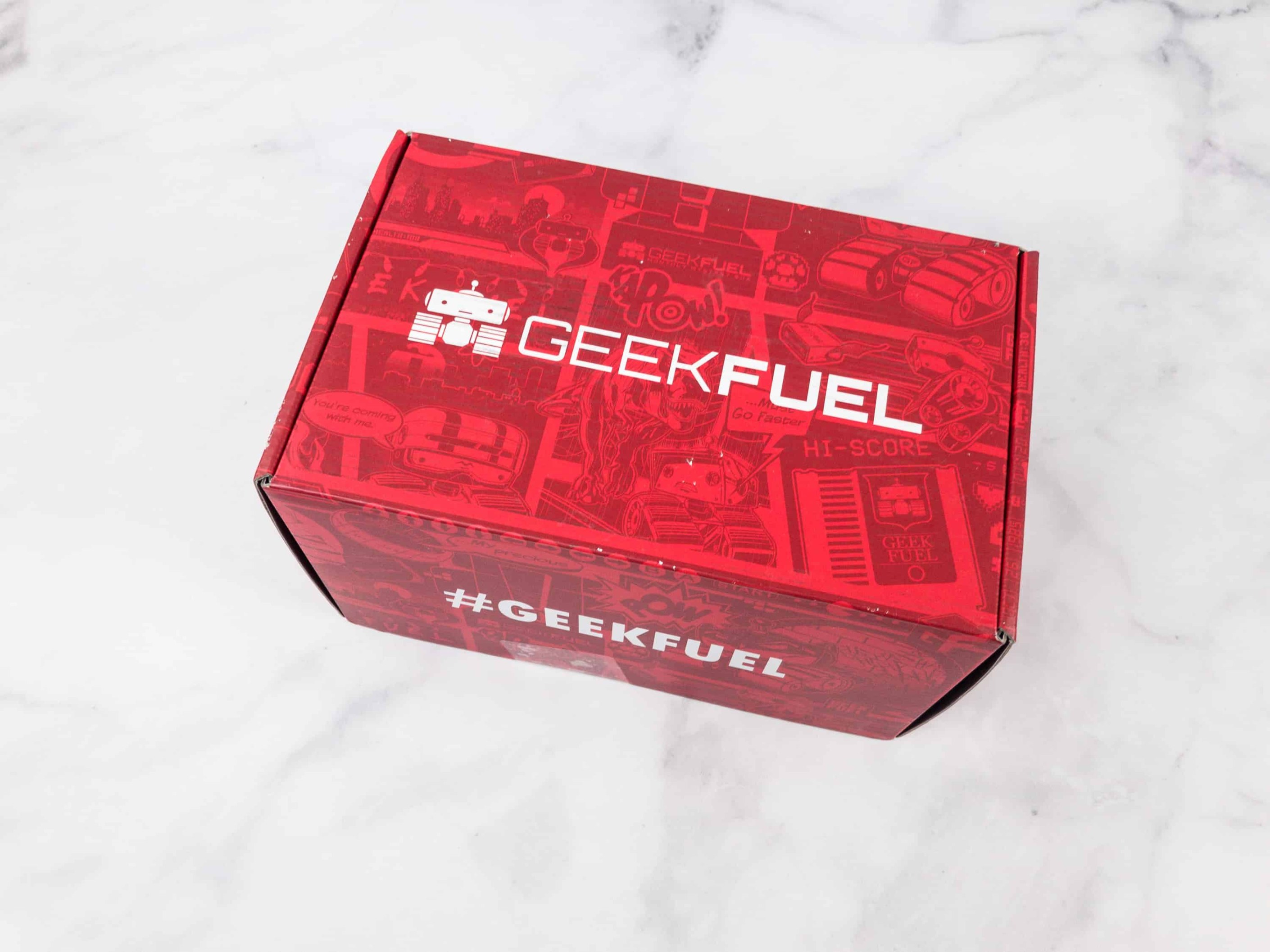 Geek Fuel February 2018 Subscription Box Review + Coupon! - Hello ...