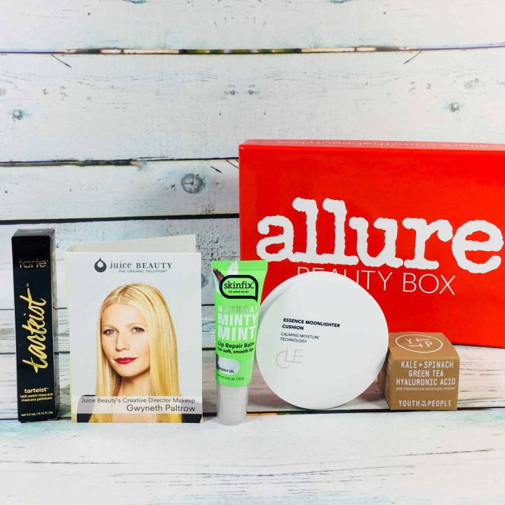 Allure Beauty Box February 2018 Subscription Box Review & Coupon ...