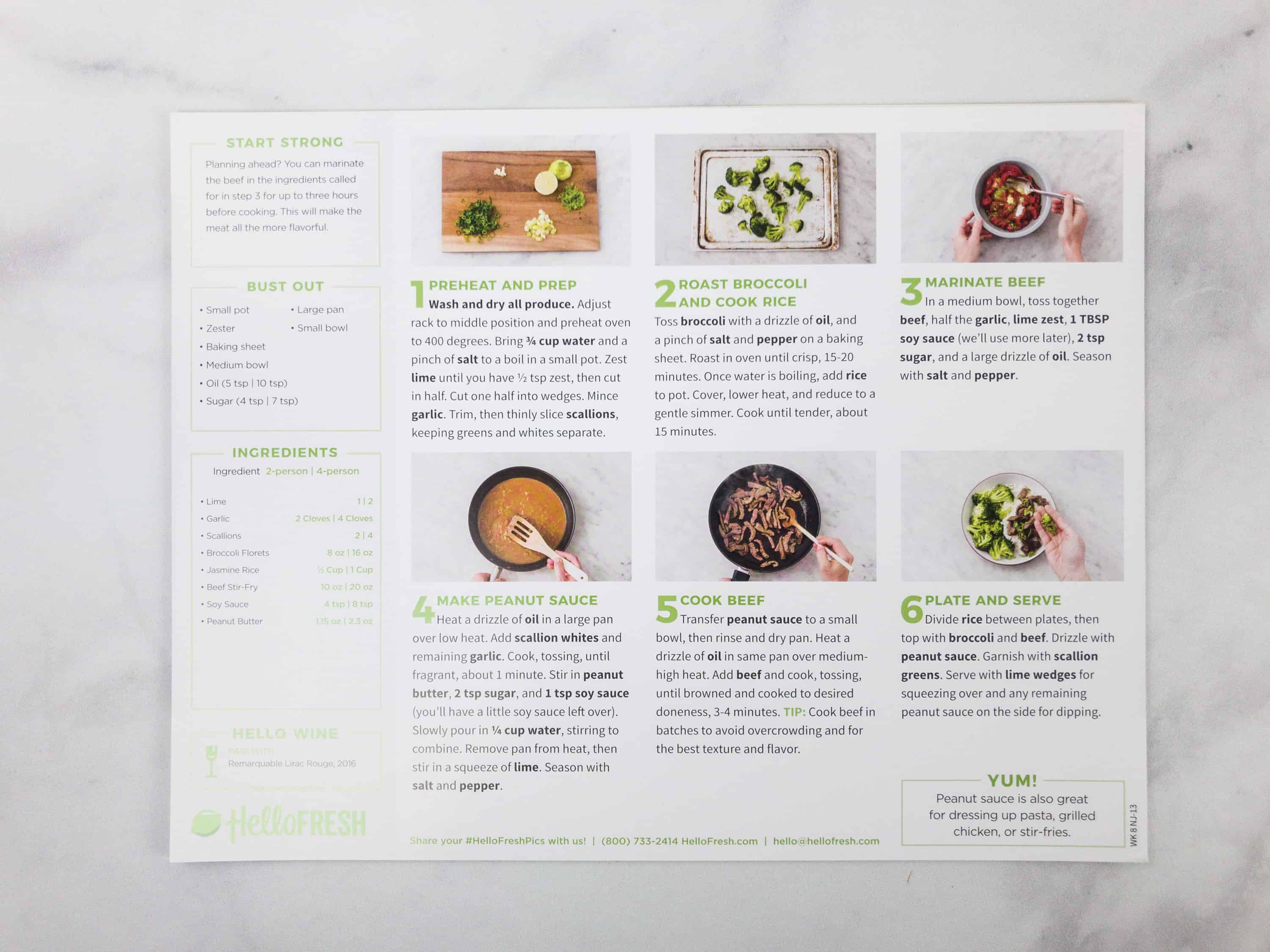 February 2018 Hello Fresh Subscription Box Review + Coupon! - Classic ...