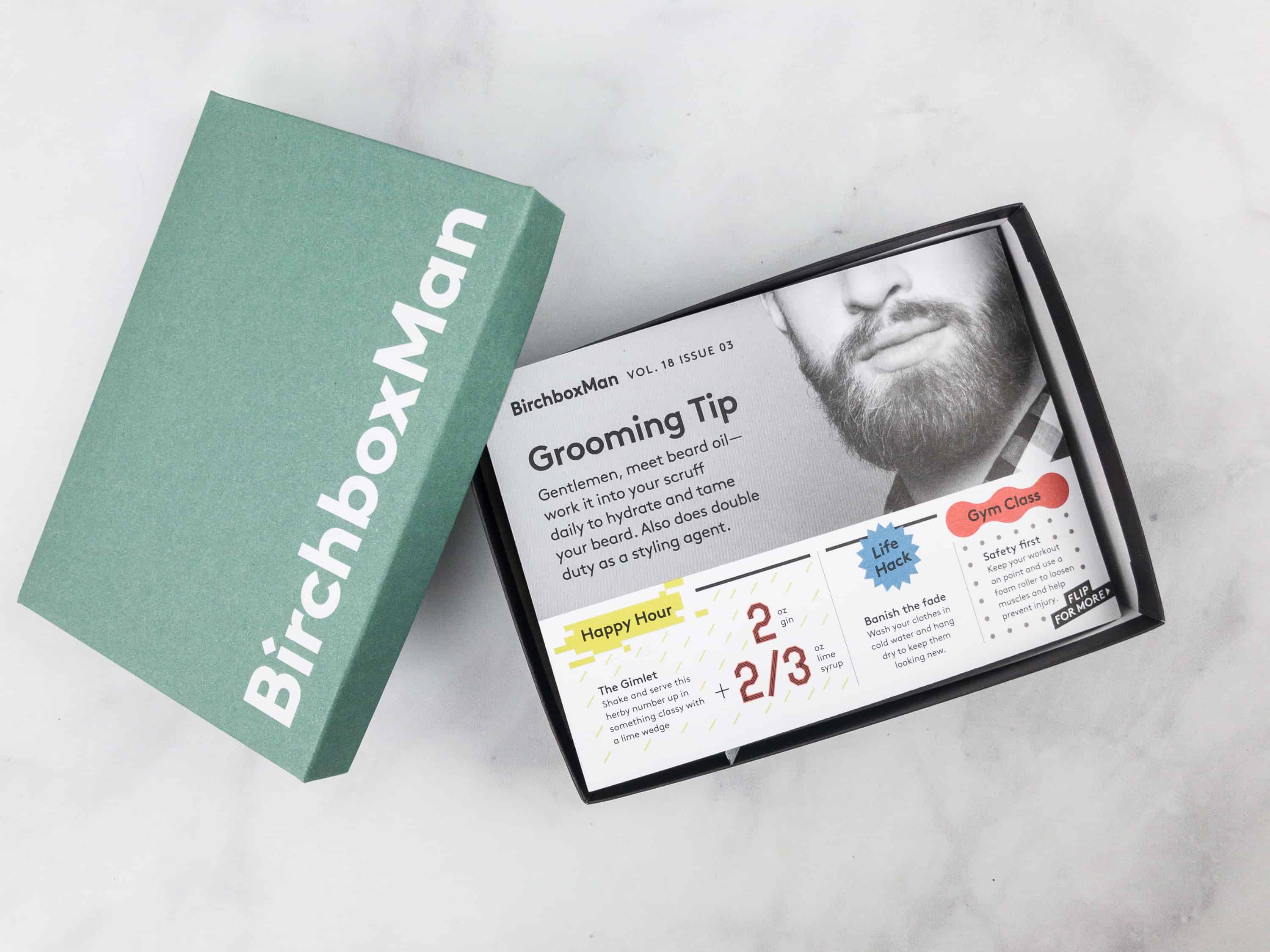 Birchbox Man March 2018 Subscription Box Review + Coupon - Hello ...