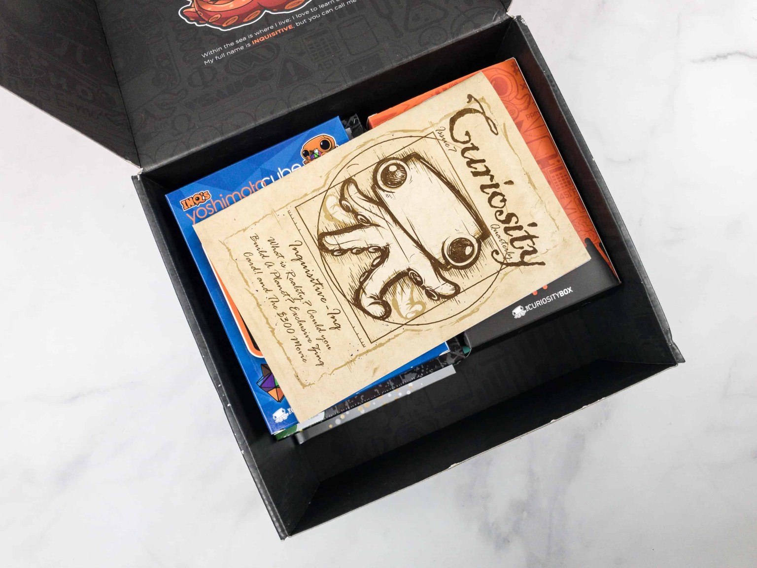 The Curiosity Box by VSauce Subscription Box Review - Winter 2018 ...